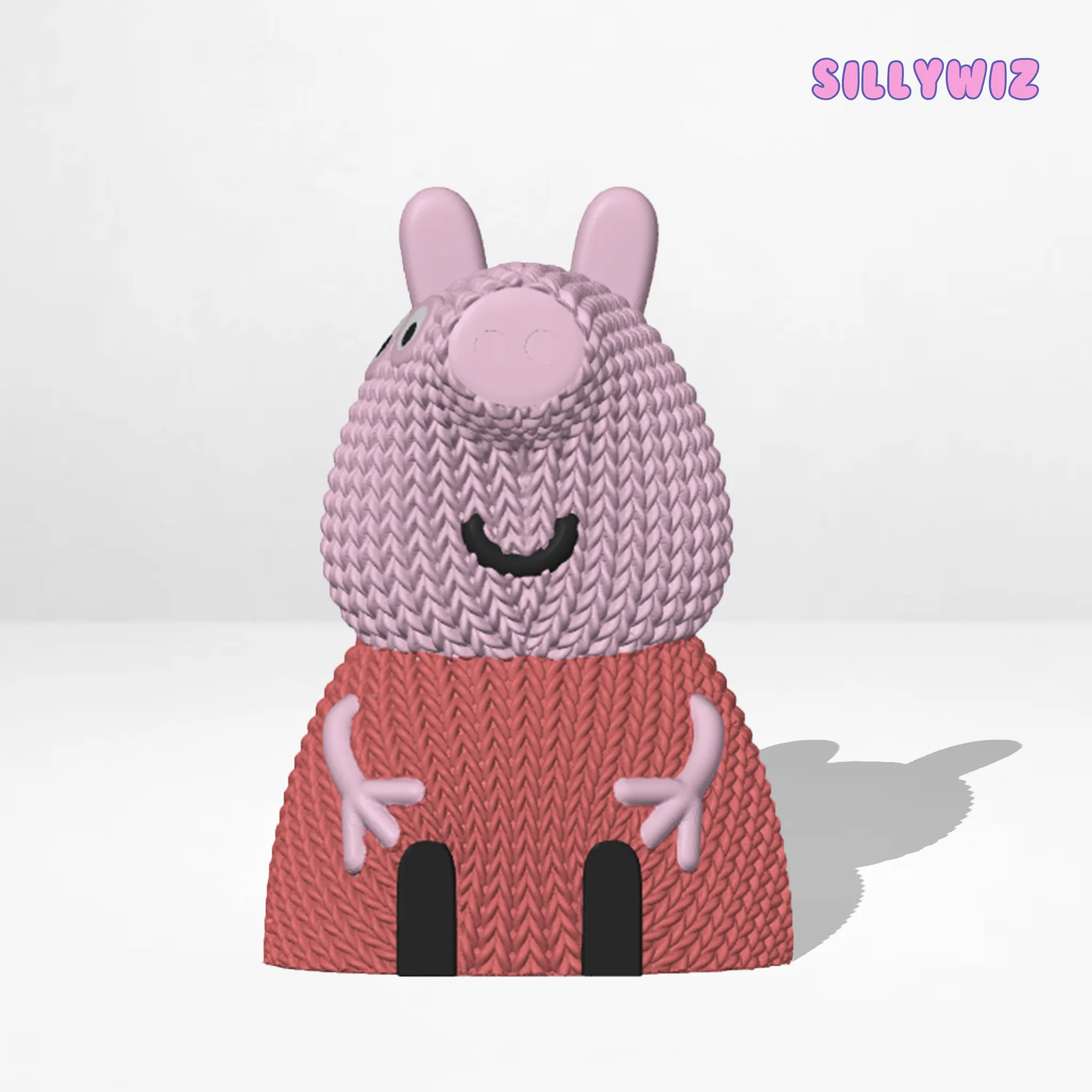 Characters & Creatures STL Download - Peppa Pig - Knitted - Crochet ...