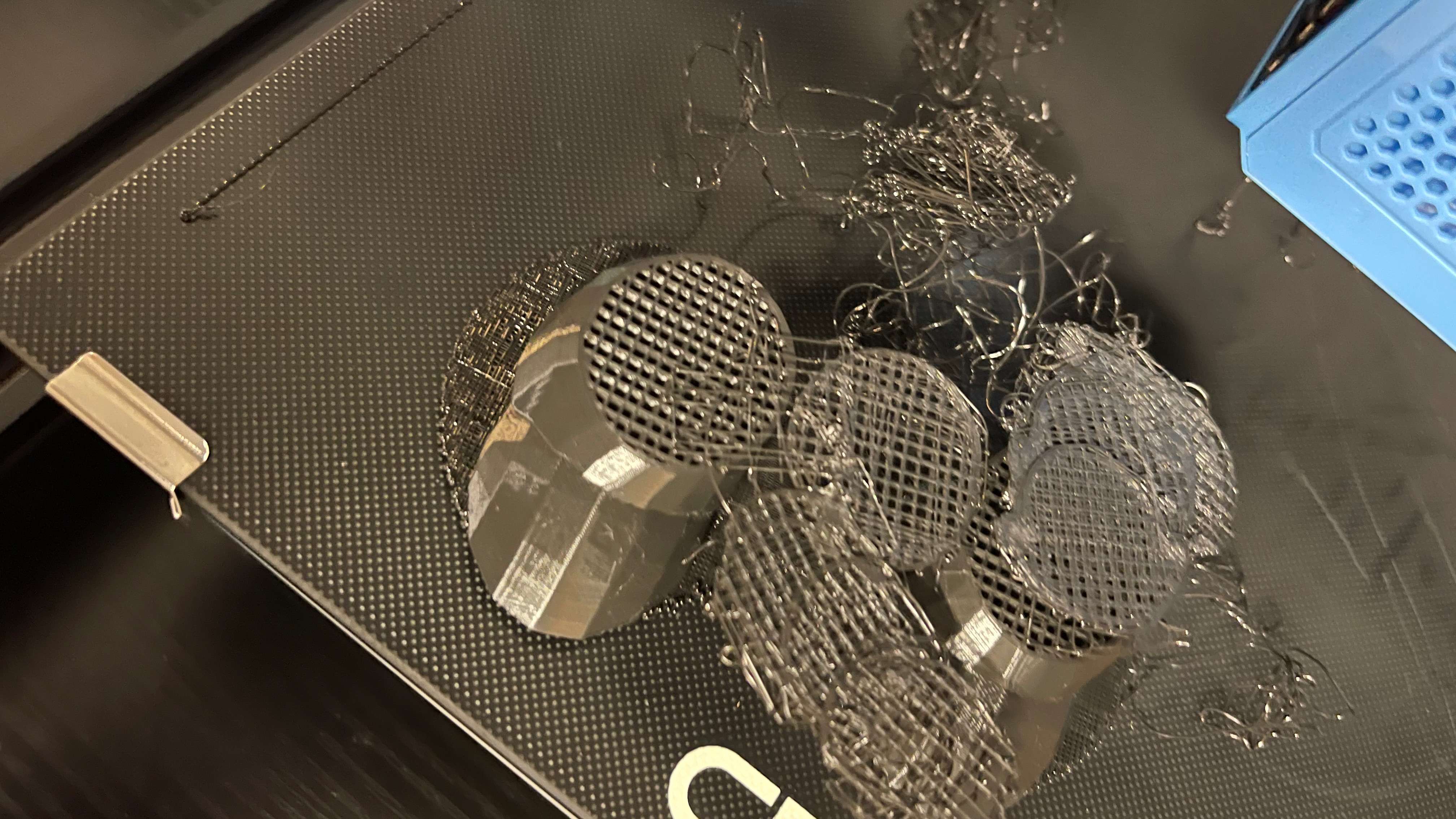 I have the CR-10 V2 set up and running. 1st print the test dog came out ...