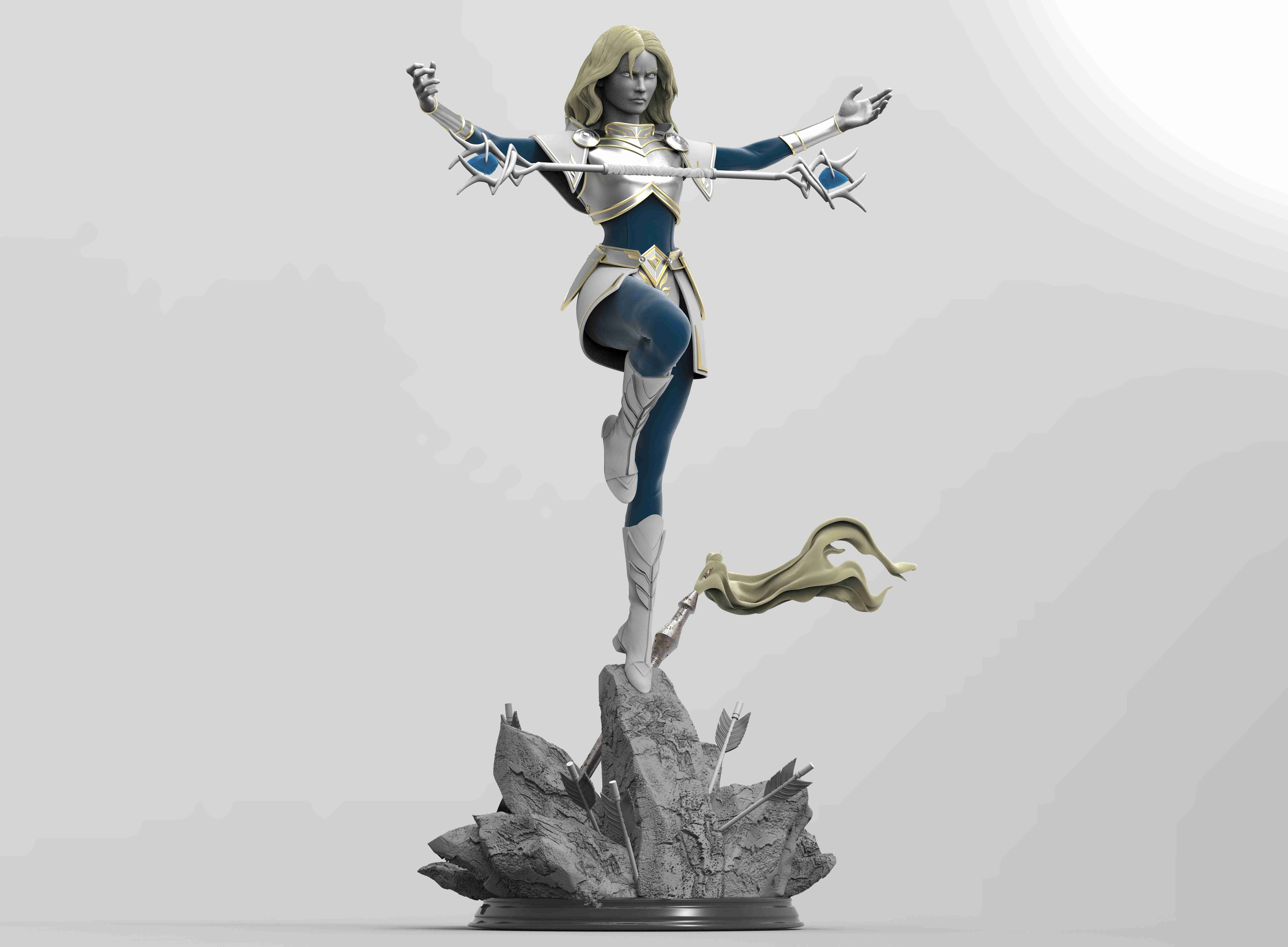 Lux - League Of Legends | 3D models download | Creality Cloud