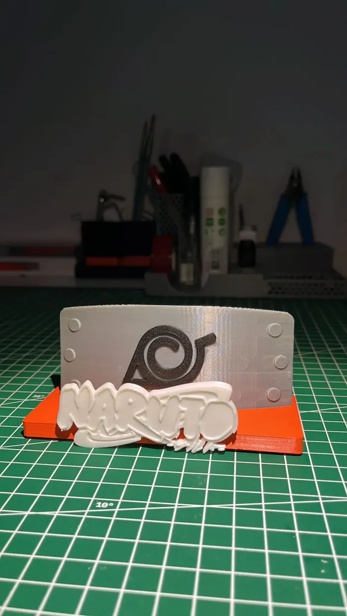 3D Printer Files | 3MF File | Naruto Headband Stand | Creality Cloud