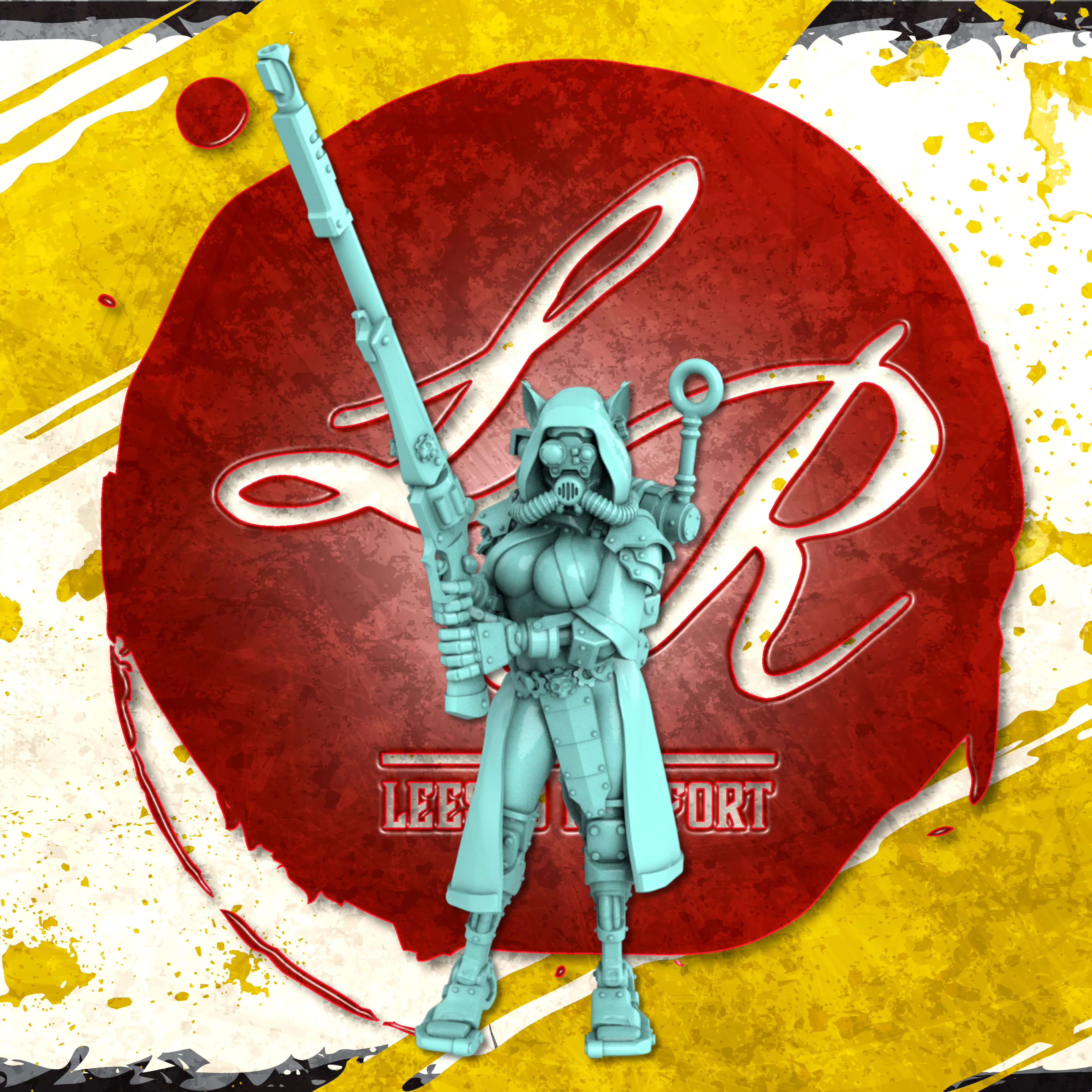 Other STL Download - Nekomagus Catari Poseby LeesedRenfort