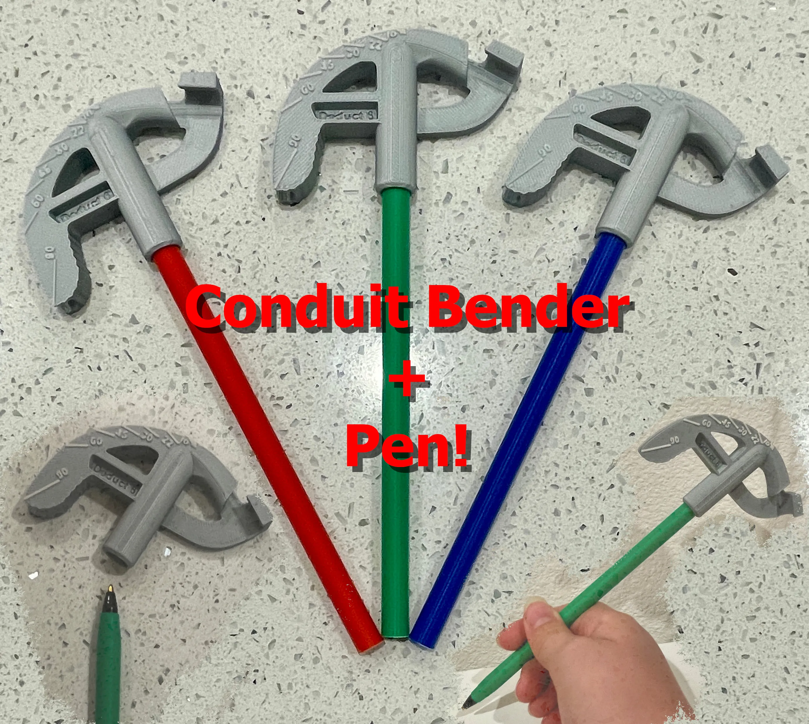 Tools & Spare Parts STL Download - Conduit Bender Model + Penby KillurFace