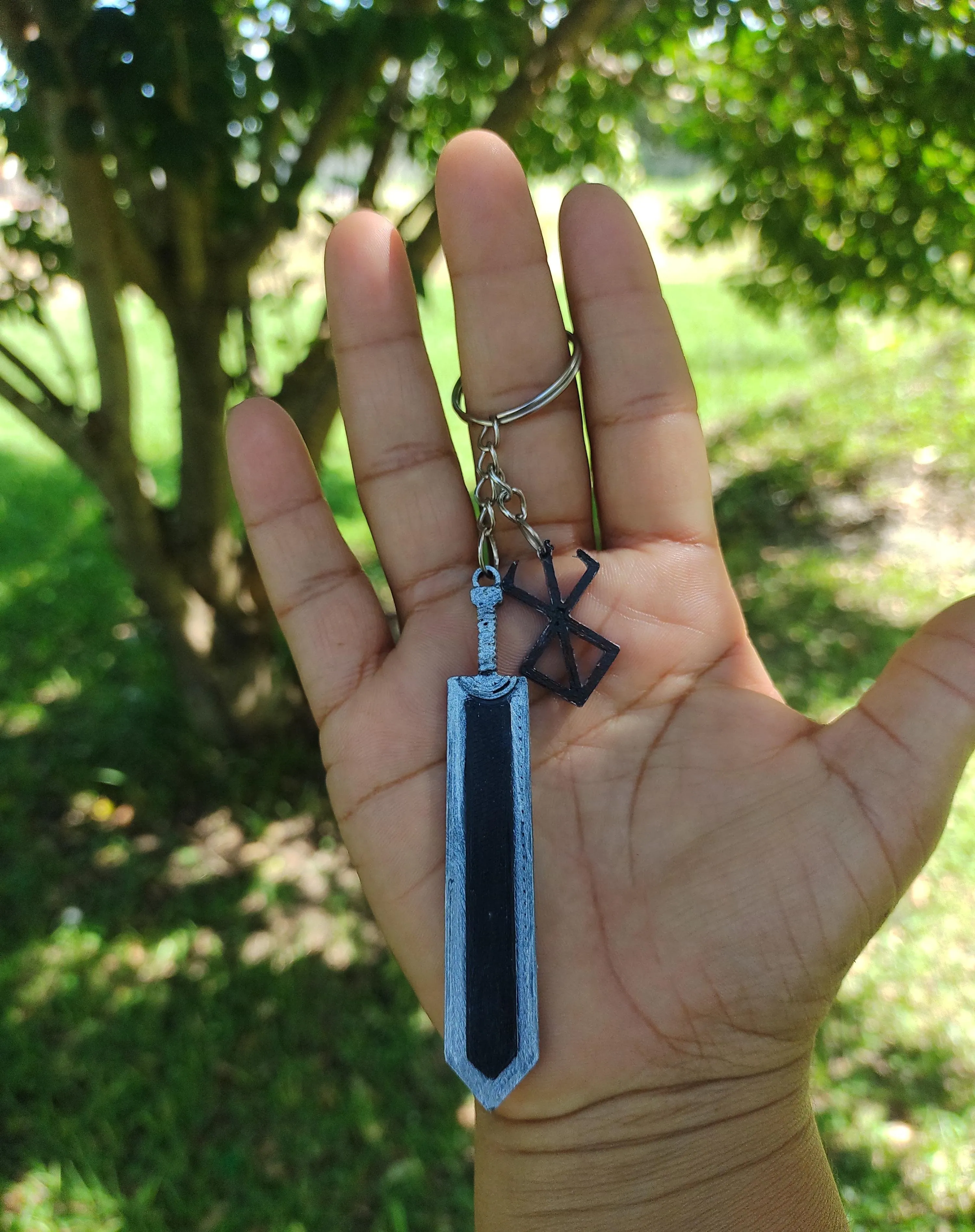 Personal Accessories STL Download - GUTS SWORD KEYCHAIN - BERSERKby ...
