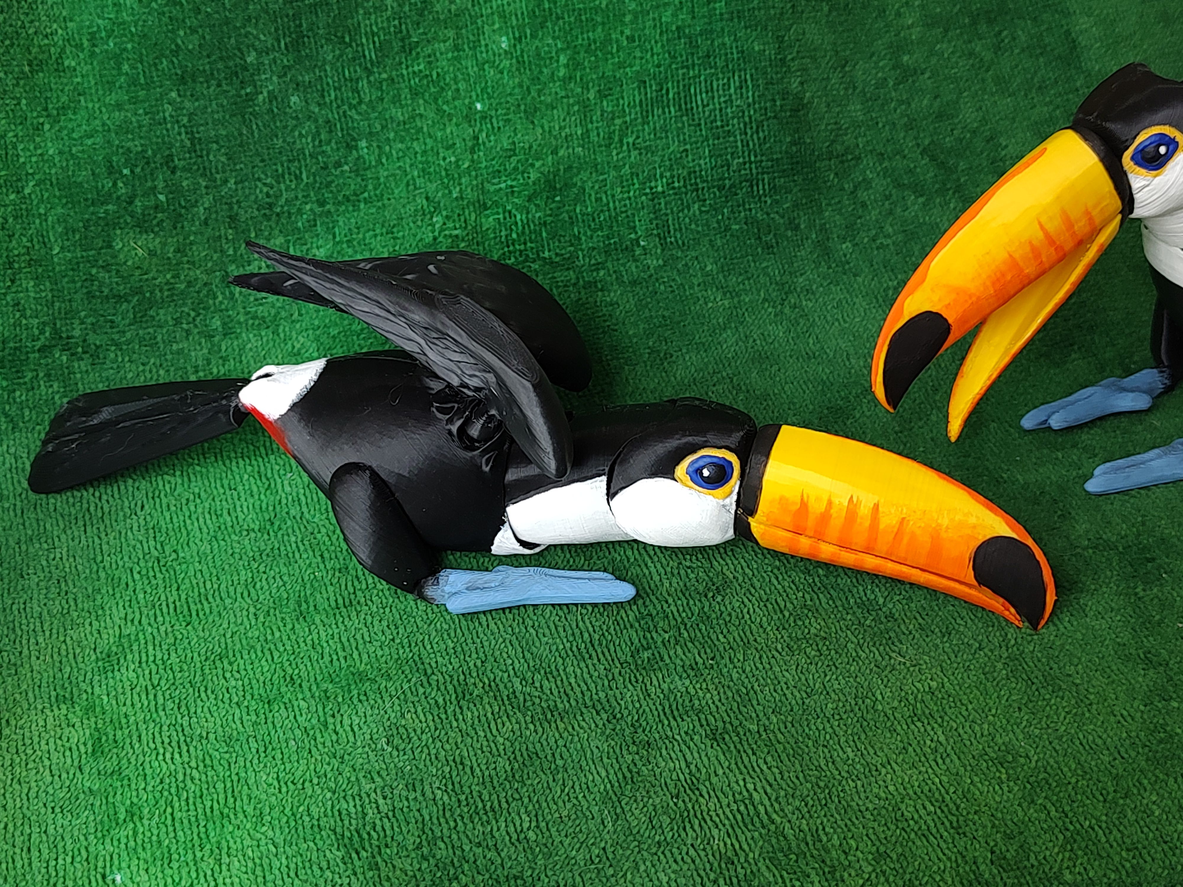 Toucan Articulated Figure | 3D models download | Creality Cloud