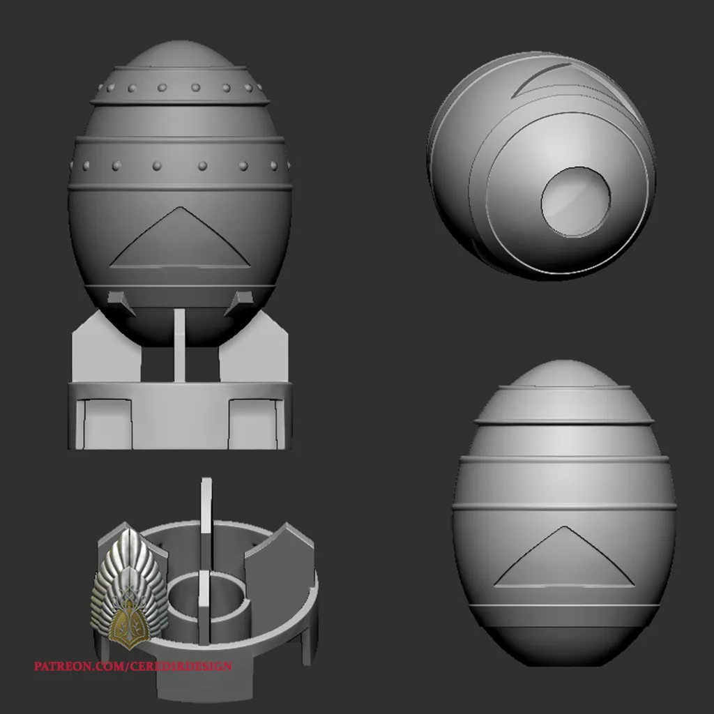 Lighting & Lamps STL Download - Fallout Fatman Lamp 3d digital ...
