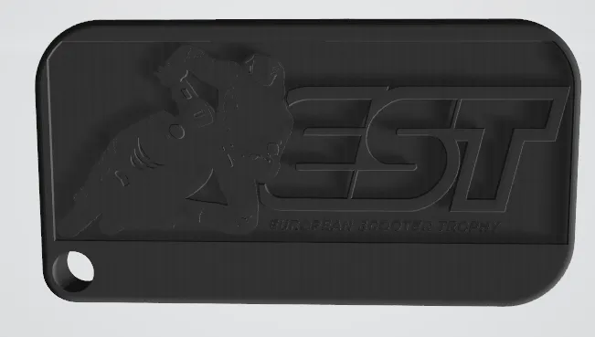 Badges & Coins STL Download - EST Anhängerby Enderdaw