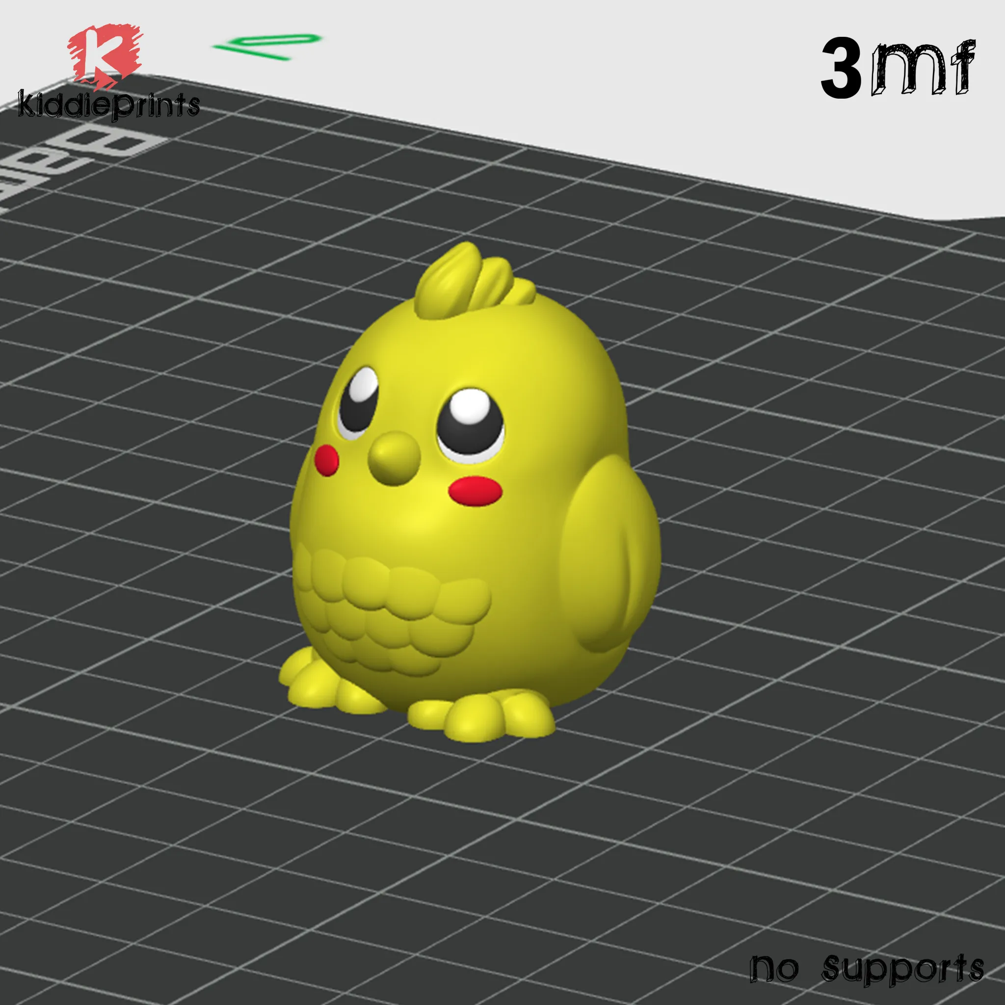 3D Printer Files | 3MF File | CUTE TINY HEN AND CHICK ( NO SUPPORTS ...