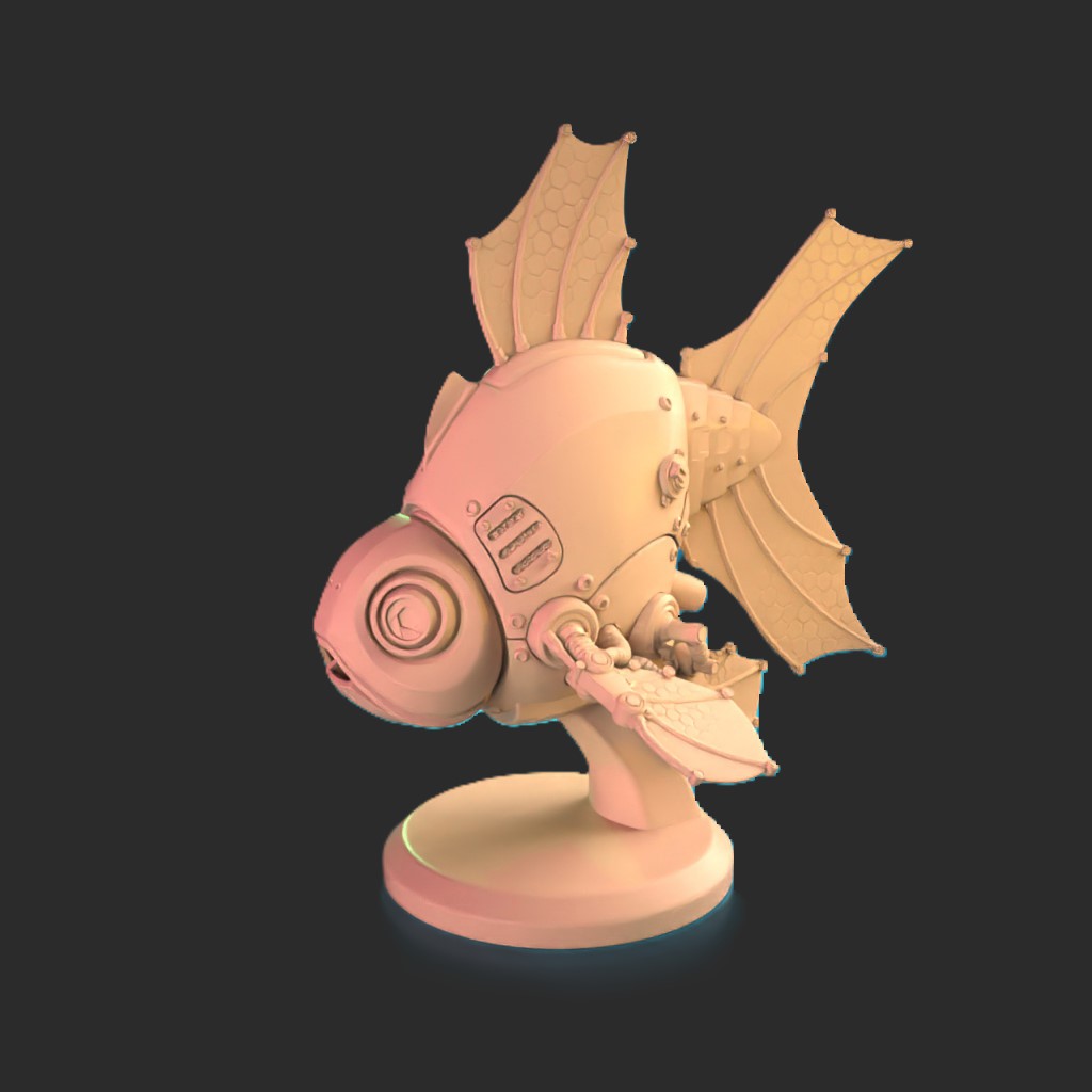 FISH BOT - READY FOR 3D PRINT | 3D models download | Creality Cloud