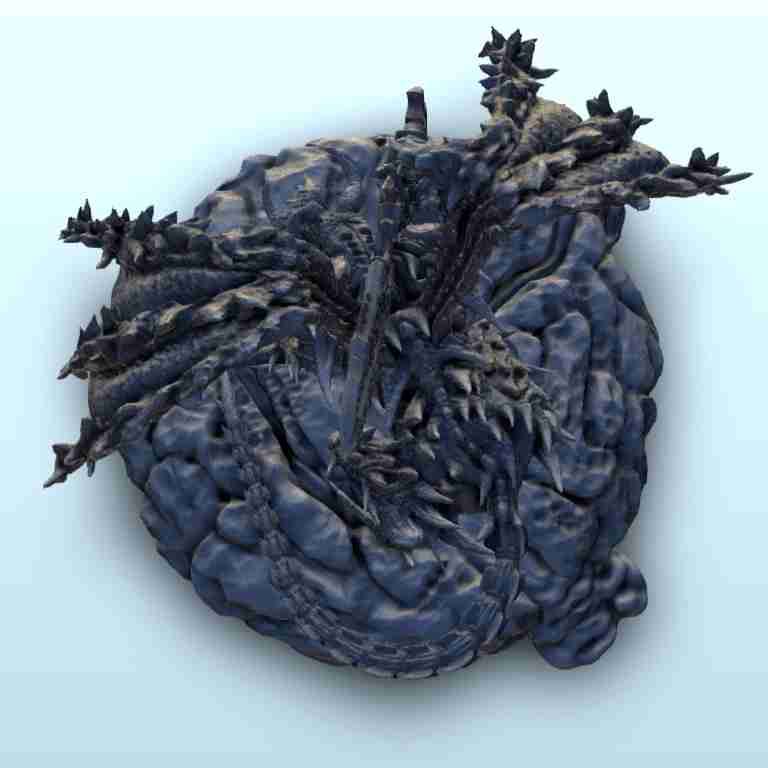 Winged beast with sword - figure dark miniatures warhammer | 3D models ...