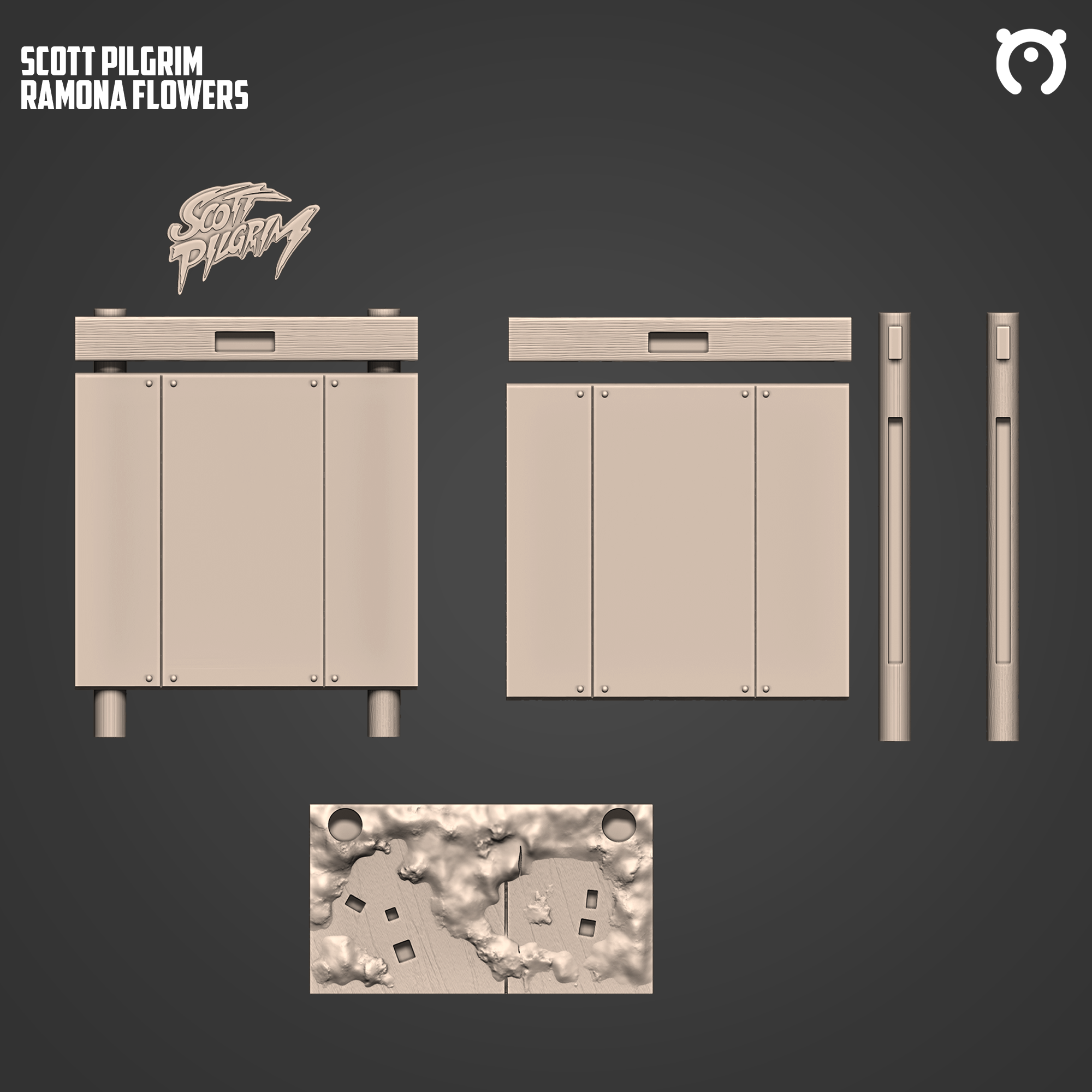 Scott Pilgrim | 3D models download | Creality Cloud