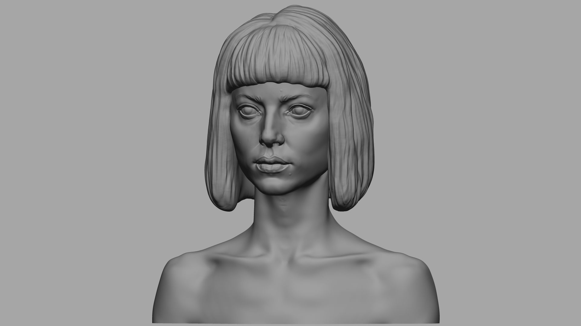 Female bust | 3D models download | Creality Cloud