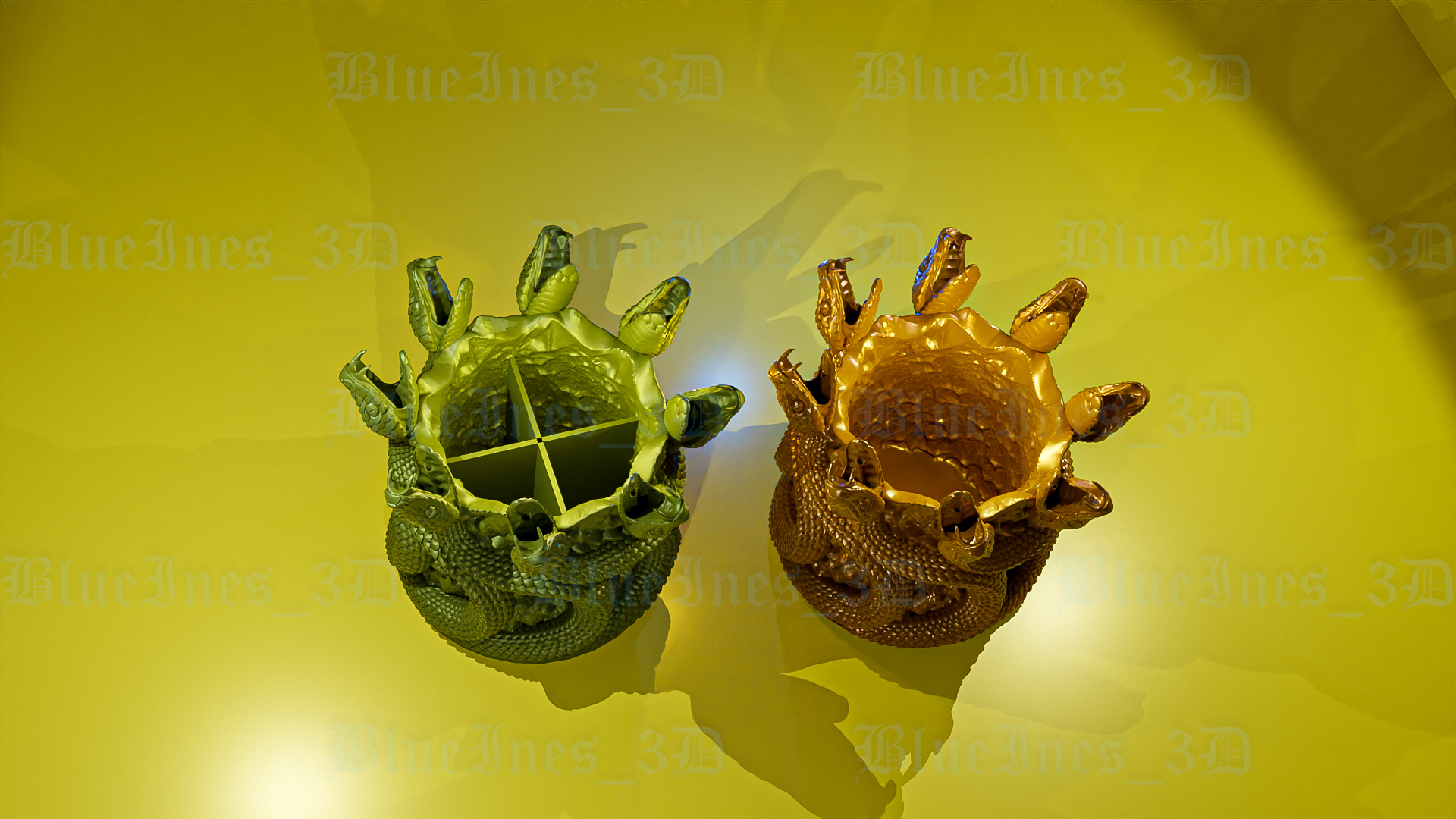 Snake Pen holder | 3D models download | Creality Cloud