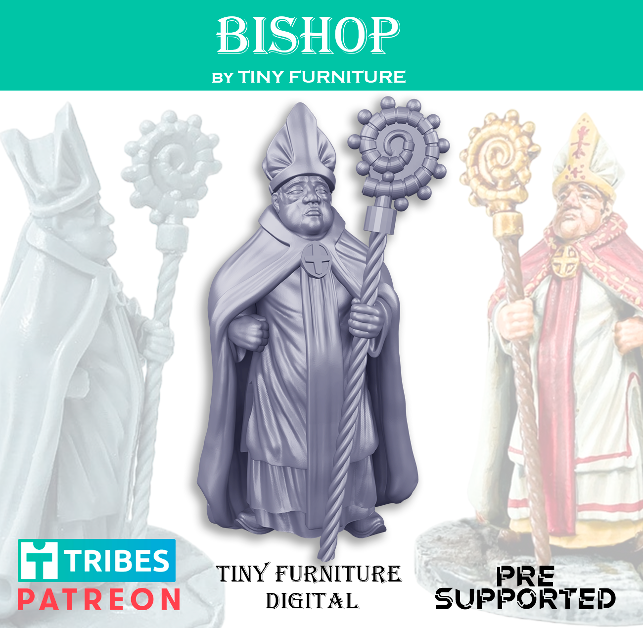 Bishop | 3D models download | Creality Cloud