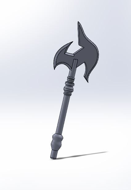 Man Slayer Axe | 3D-Modelle herunterladen | Creality Cloud