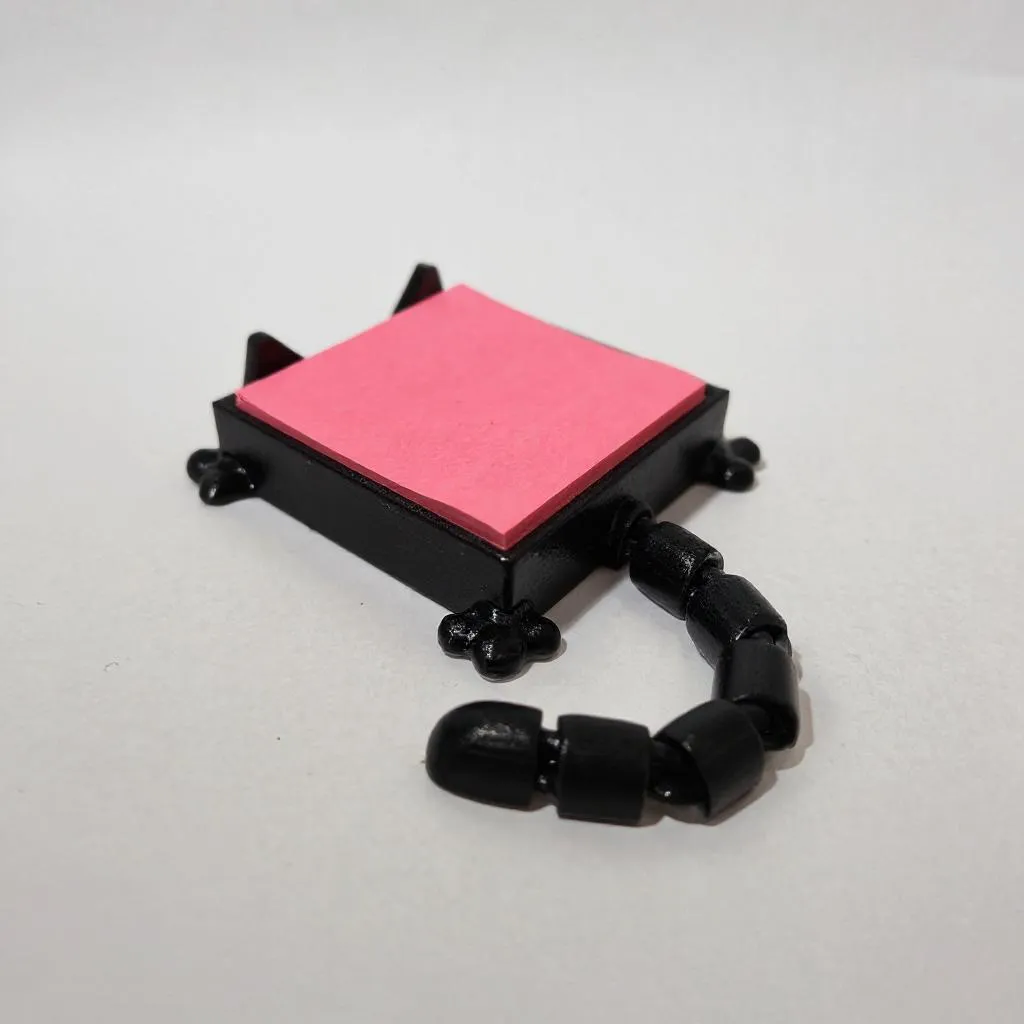 3D Printer Files | 3MF File | Cat Sticky Note Buddy! | Creality Cloud