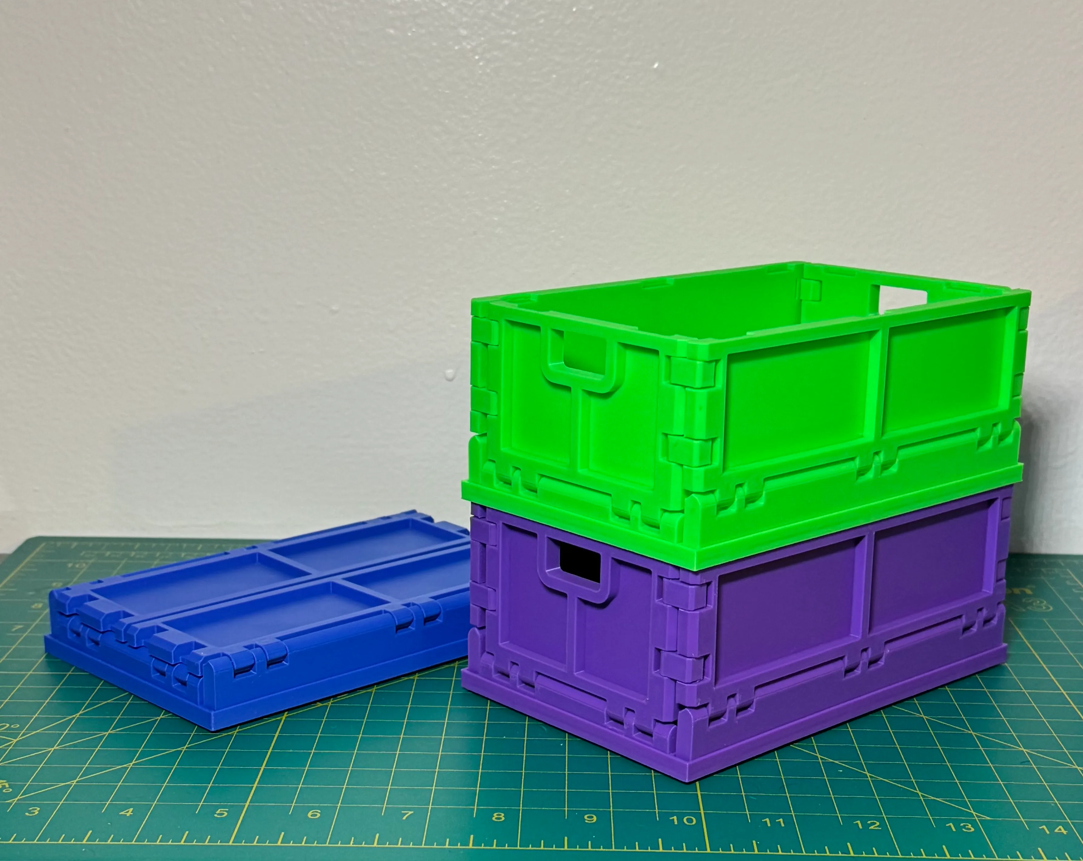 Other STL Download - Foldable Storage Cratesby 3dGohst