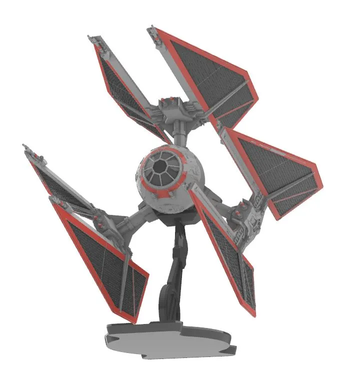 Characters & Creatures STL Download - STAR WARS TIE Defender Eliteby D ...