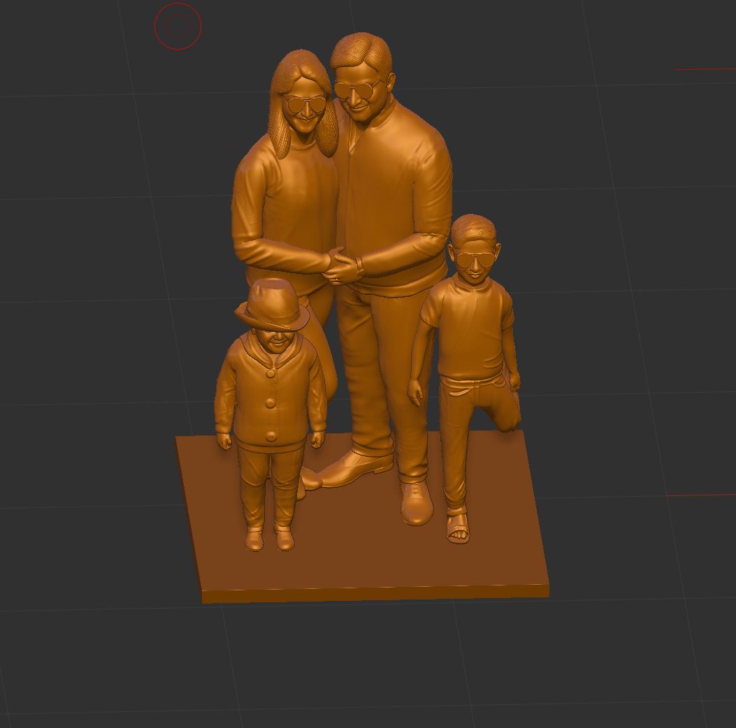 family miniature | 3D models download | Creality Cloud