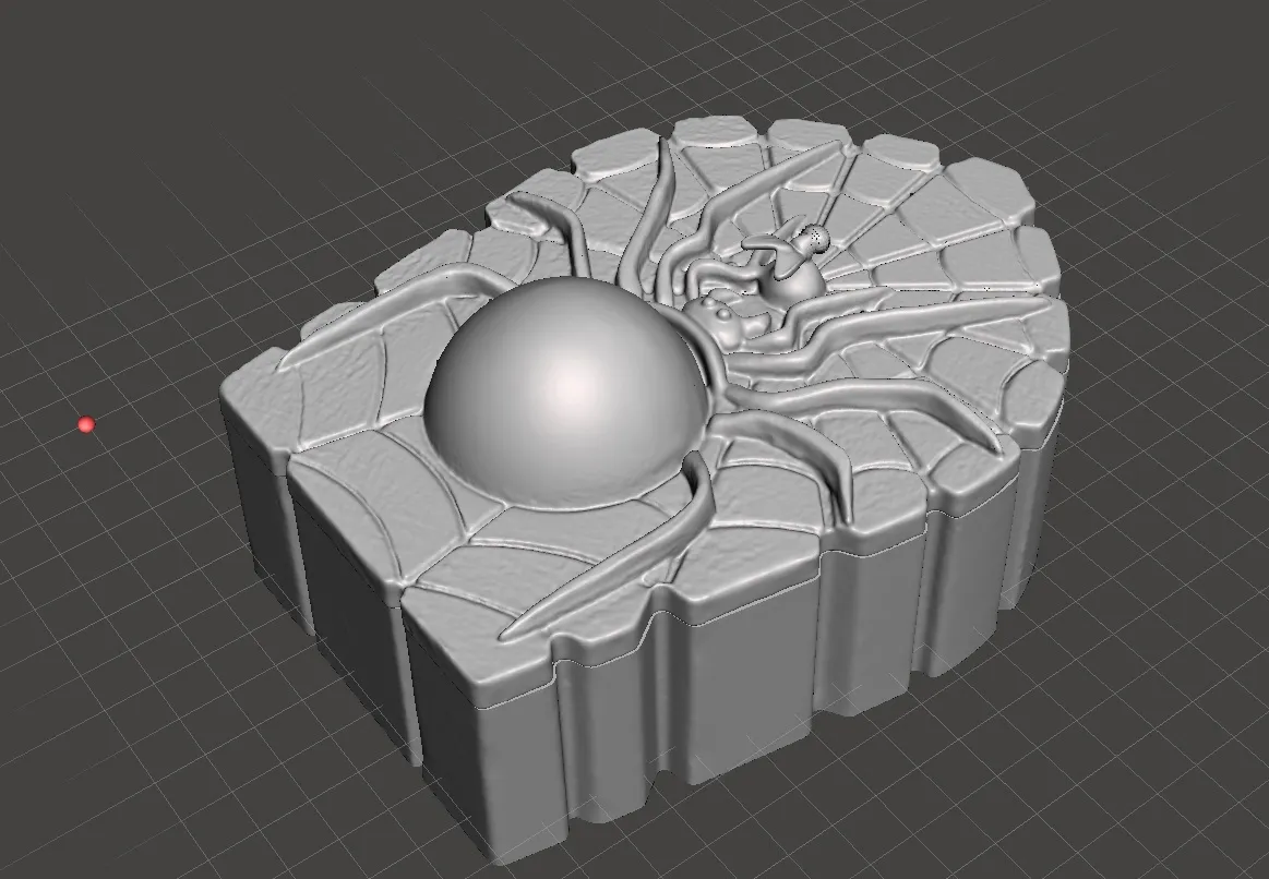 Jewelry & Accessories STL Download - Spider jewelry Caseby celticverse