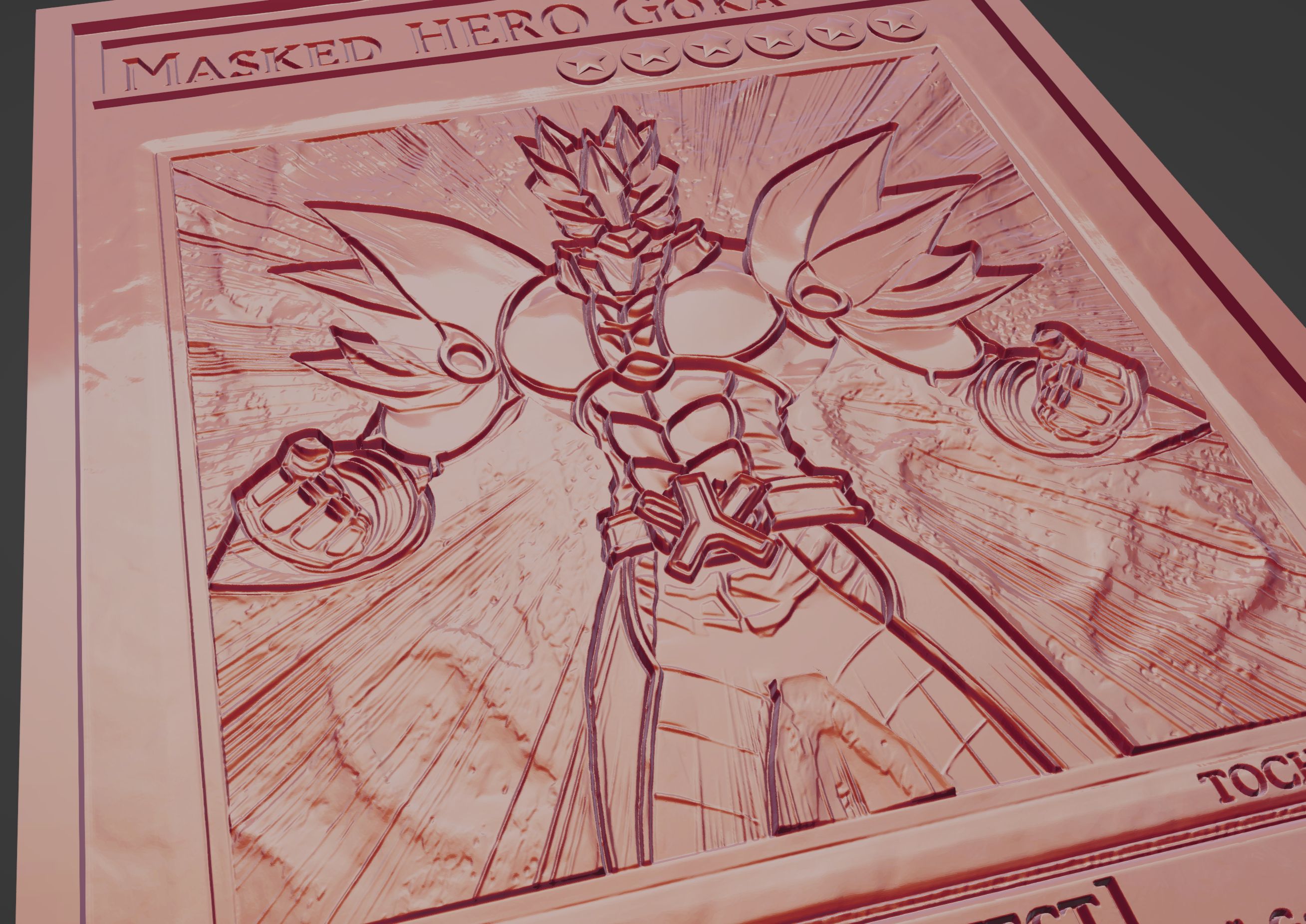 masked hero goka - yugioh | 3D models download | Creality Cloud