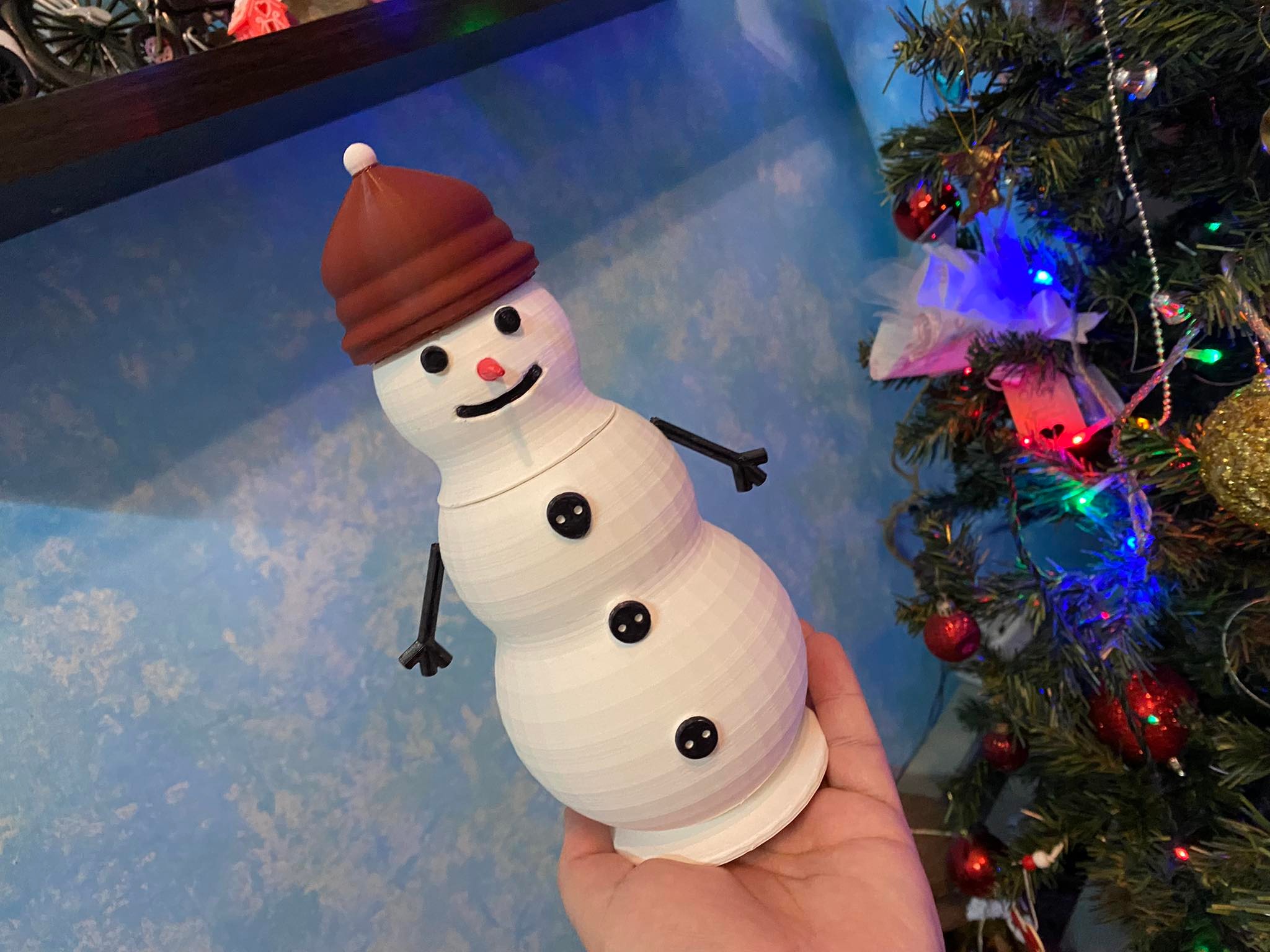 Mr Snowman | 3D models download | Creality Cloud