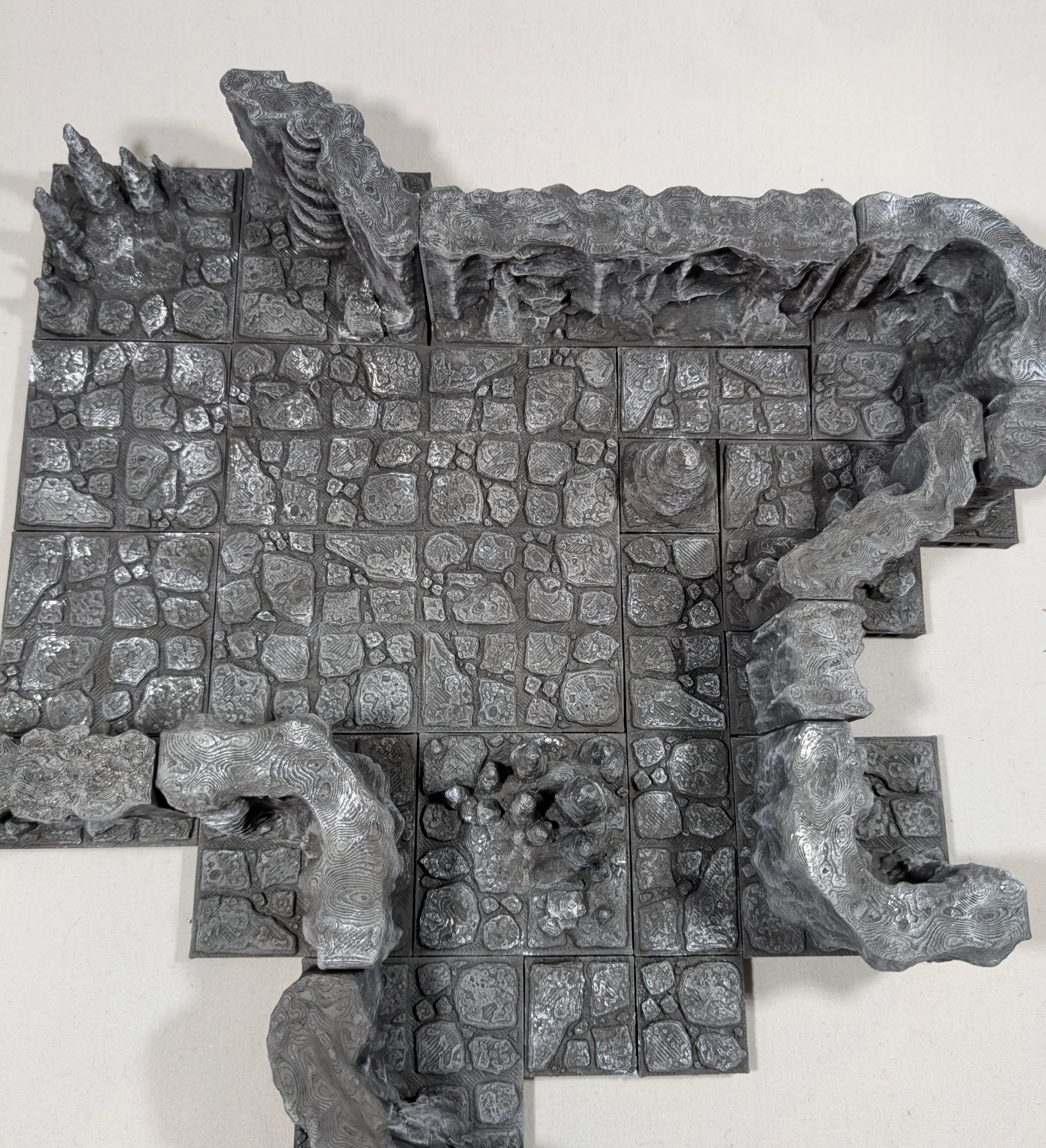 3D Printer Files | 3MF File | Cave tiles | Creality Cloud