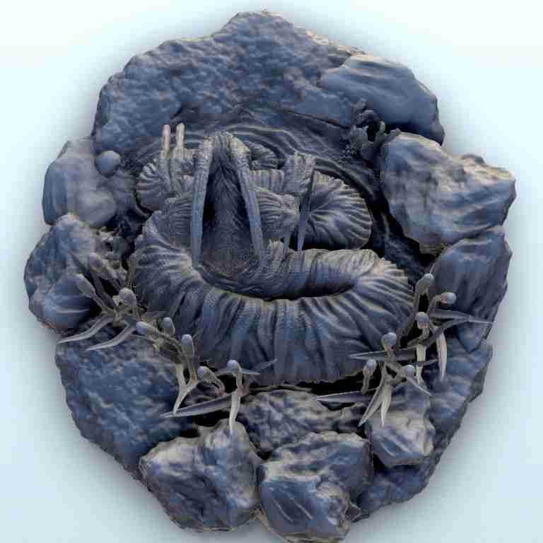 Demonic swamp monster - figure dark miniatures warhammer | 3D models ...