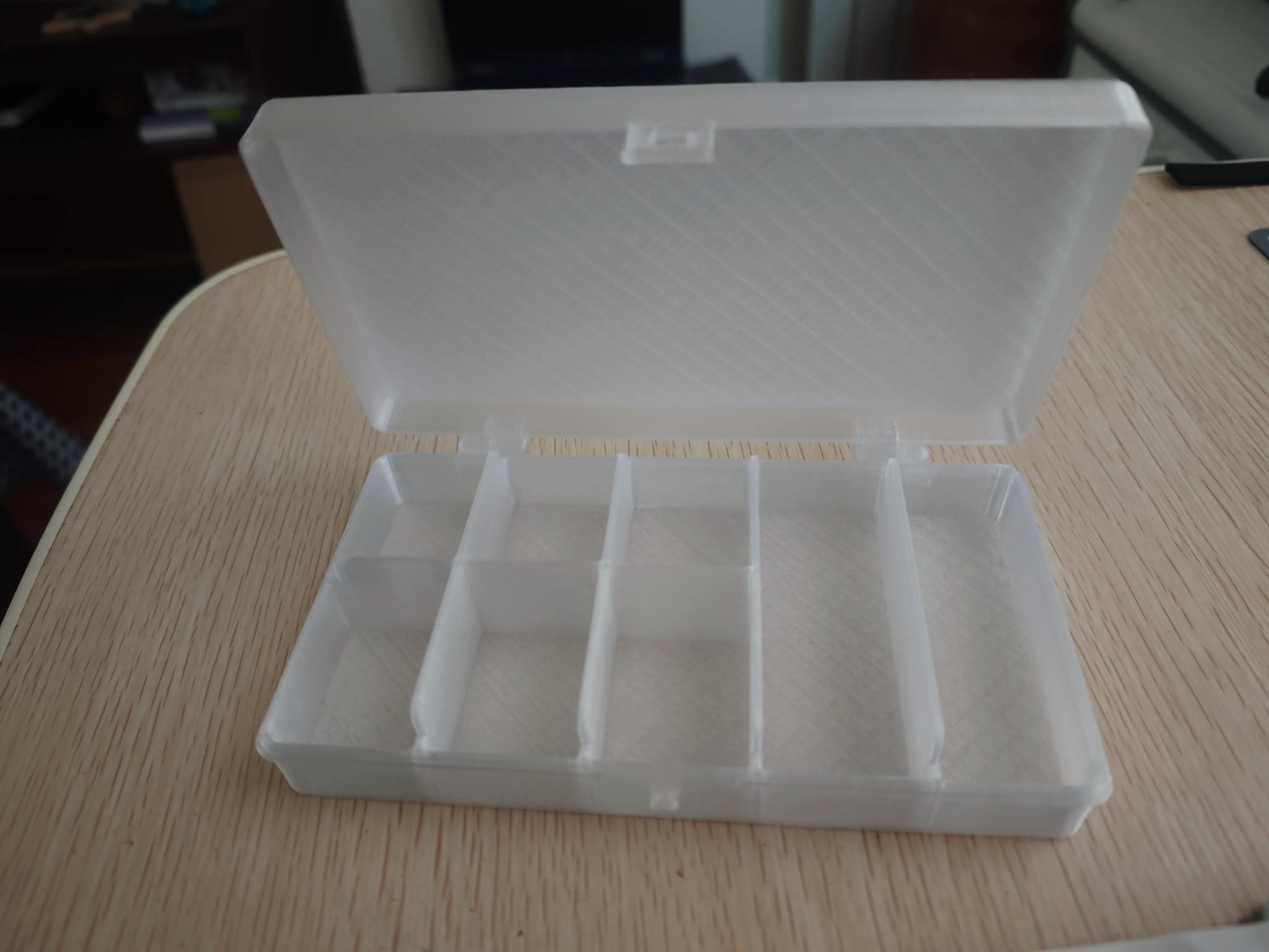 3d yazıcı baskı modelleri | 3MF | Hardware Box 8 Compartments ...