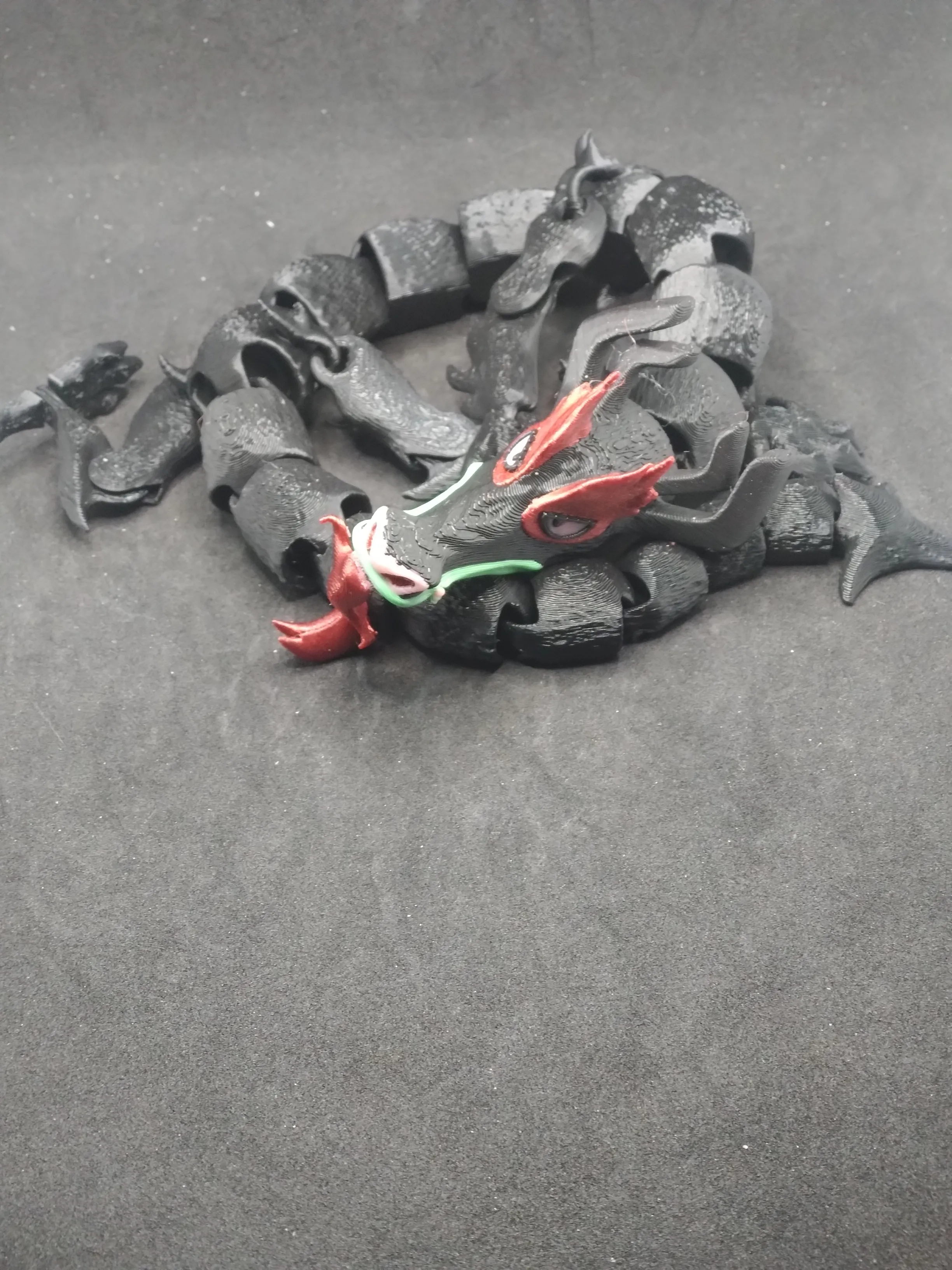 3D Printer Files | 3MF File | Articulated Aku Dragon Toy | Creality Cloud