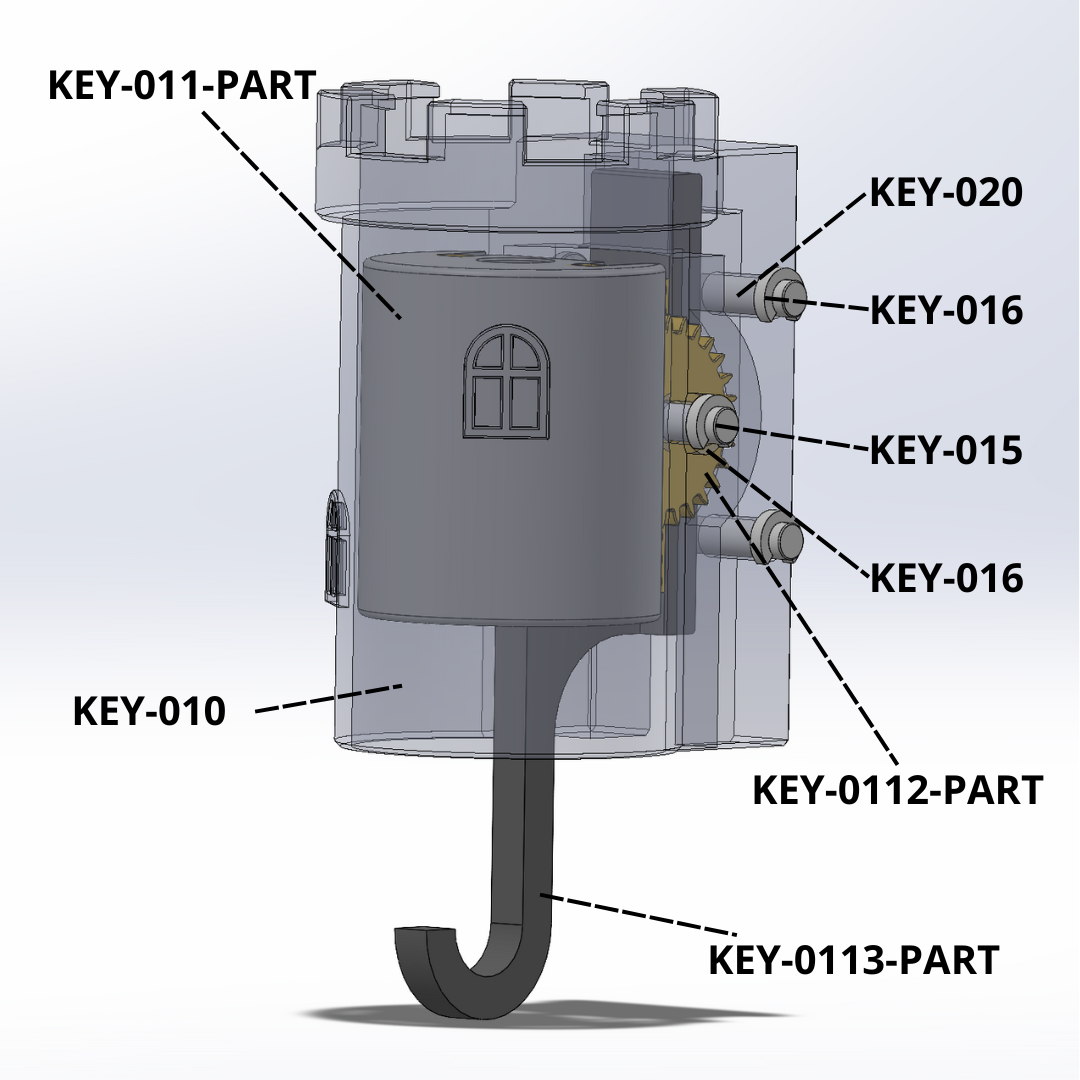 SUPER MARIO TOWER KEY HANGER - BOWSER | 3D models download | Creality Cloud