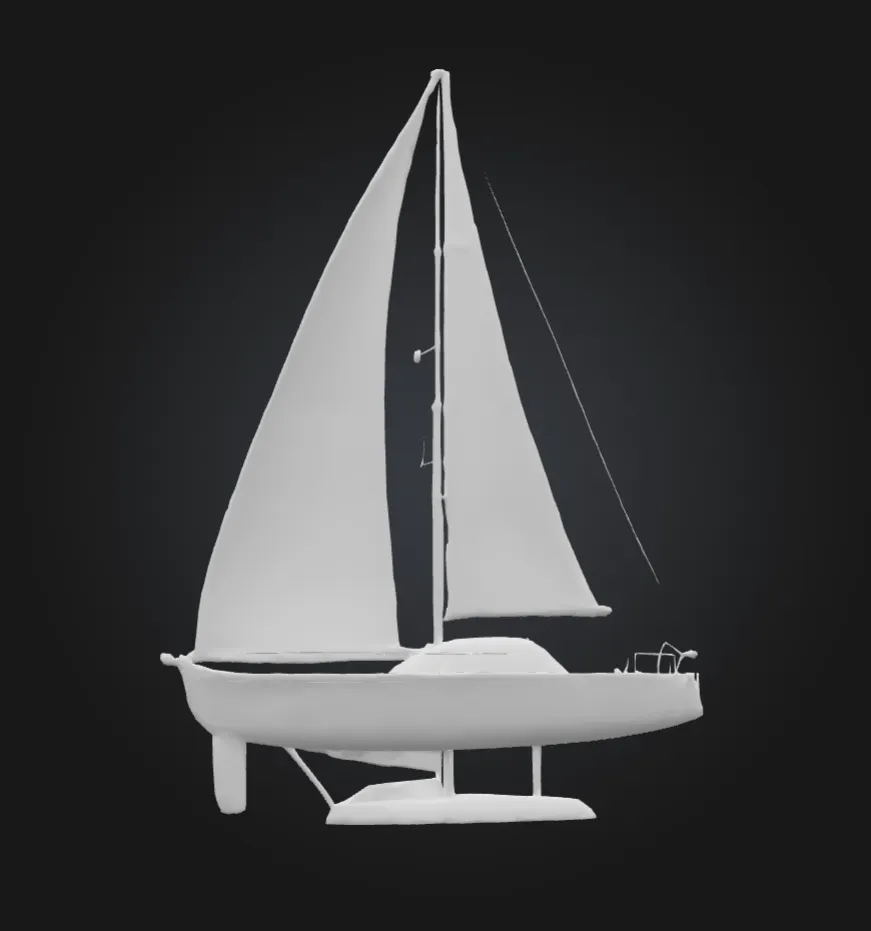 3D Printer Files | 3MF File | Sail Boat | Creality Cloud