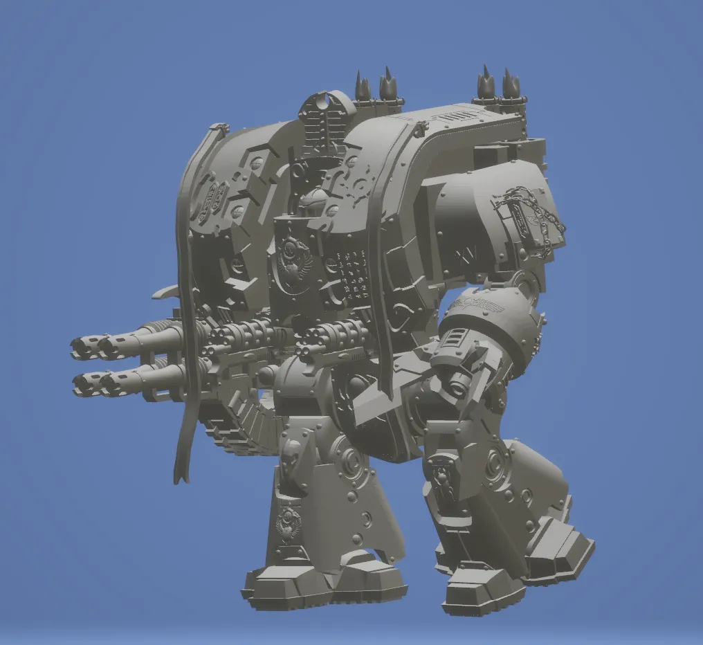 1000 sons levi dreadnought robot | 3D models download | Creality Cloud