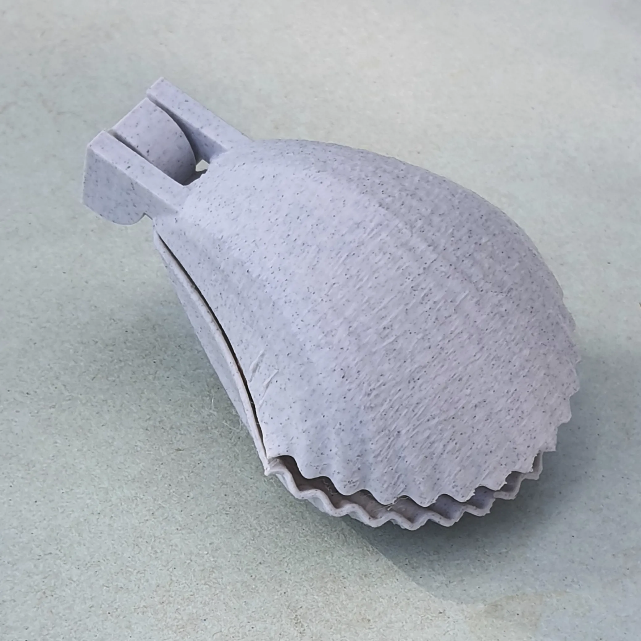 Container for soap bombs in the shape of a sea shell | 3D models ...