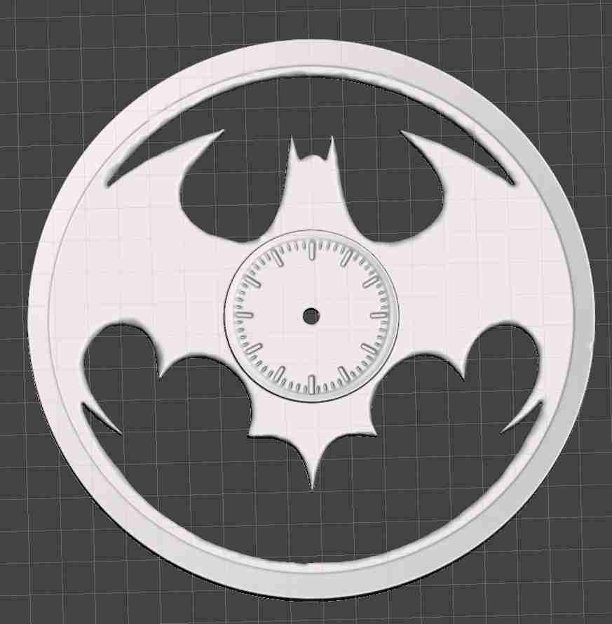 BATMAN CLOCK | 3D models download | Creality Cloud