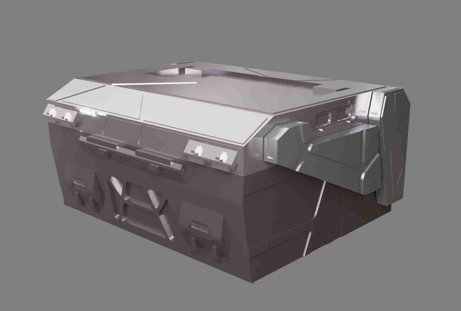 Box Storage with Linkage Lid | 3D models download | Creality Cloud