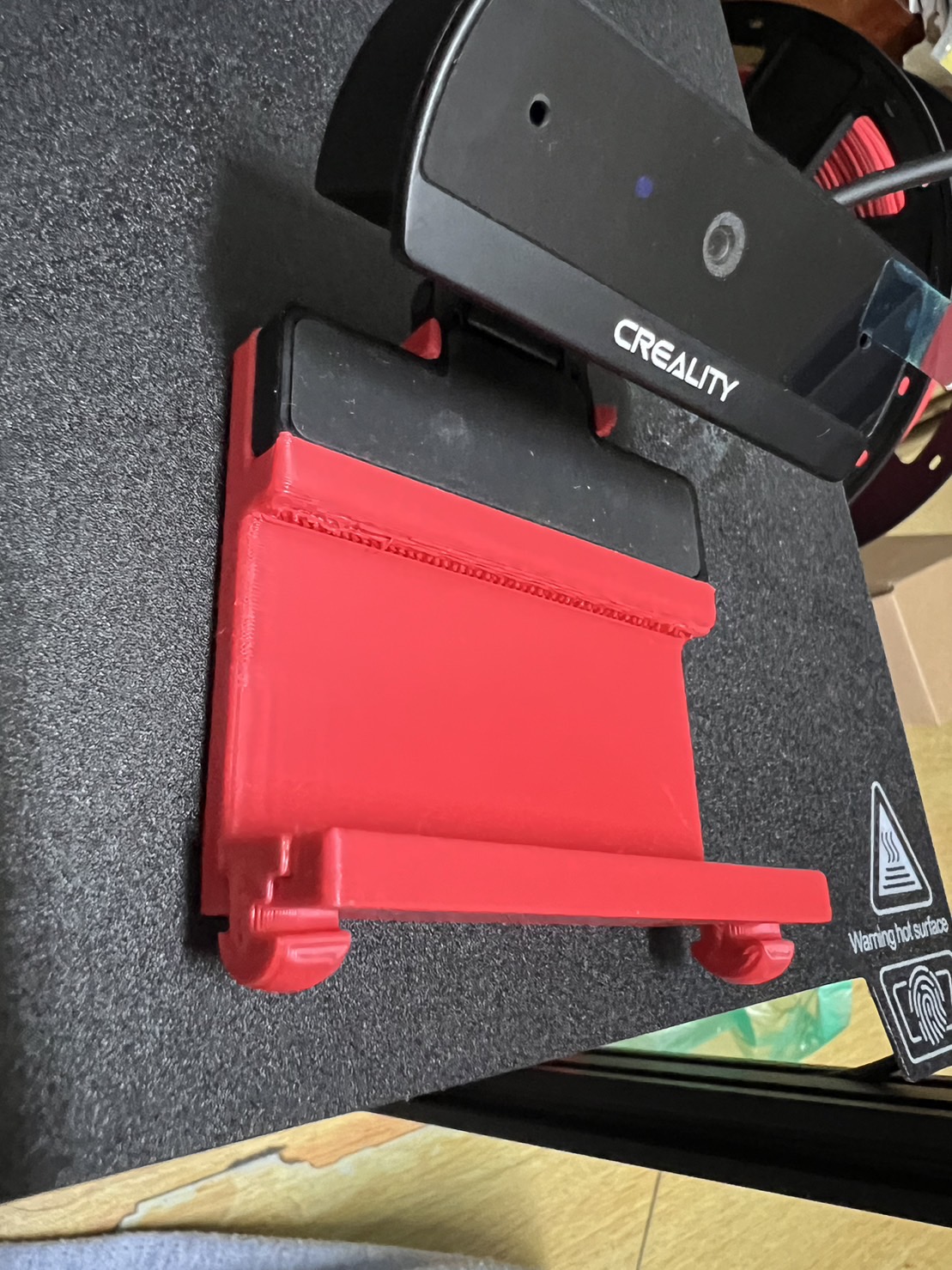 CrealityCameraHolderForEnder 5S1 (No Screw & Adhesive) Rev01 | 3D ...