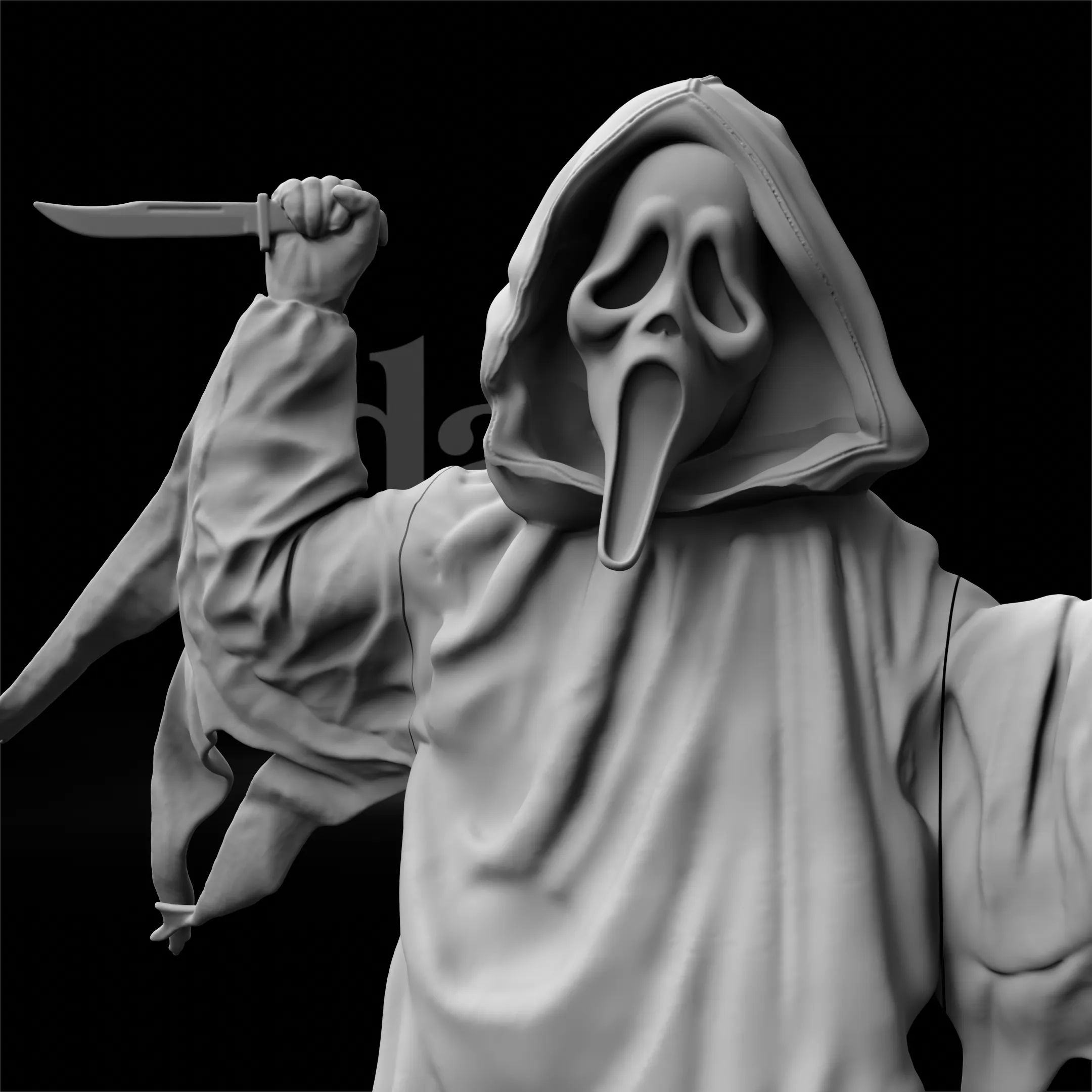 3D Printer Files | 3MF File | Ghostface | Horror Movie Characters ...