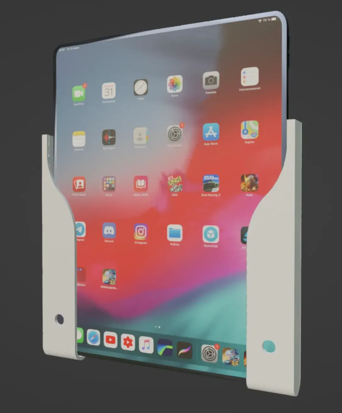 3D Printer Files | 3MF File | iPad Hanger | Creality Cloud