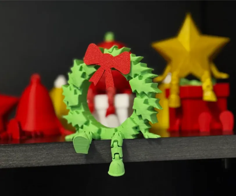 Home Decorations & Ornaments STL Download - Guirlande de Noël articulée ...