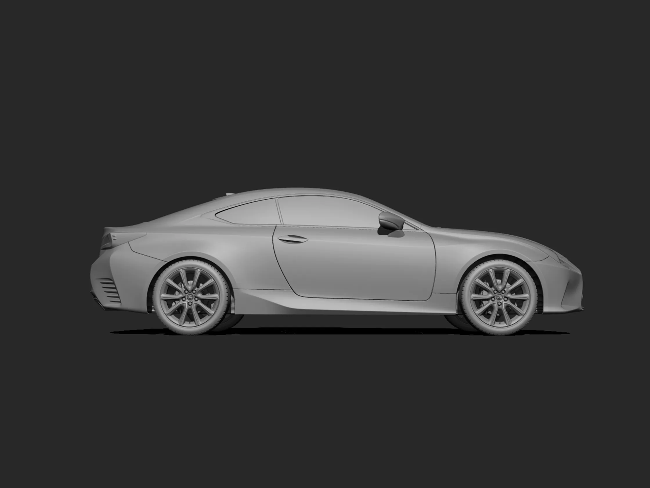 Vehicles & Machinery STL Download - Lexus RC 350 3D print modelby ...