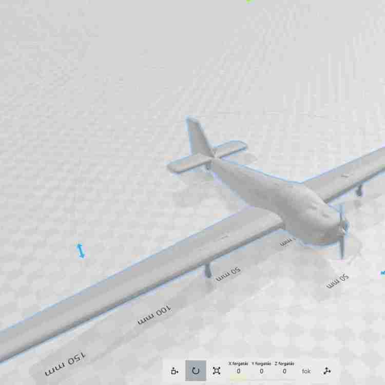 Scheibe SF-25 Falke plane model 3D print model