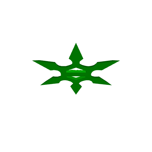 Free Characters & Creatures STL Download - Death Ninja Star remixby ...
