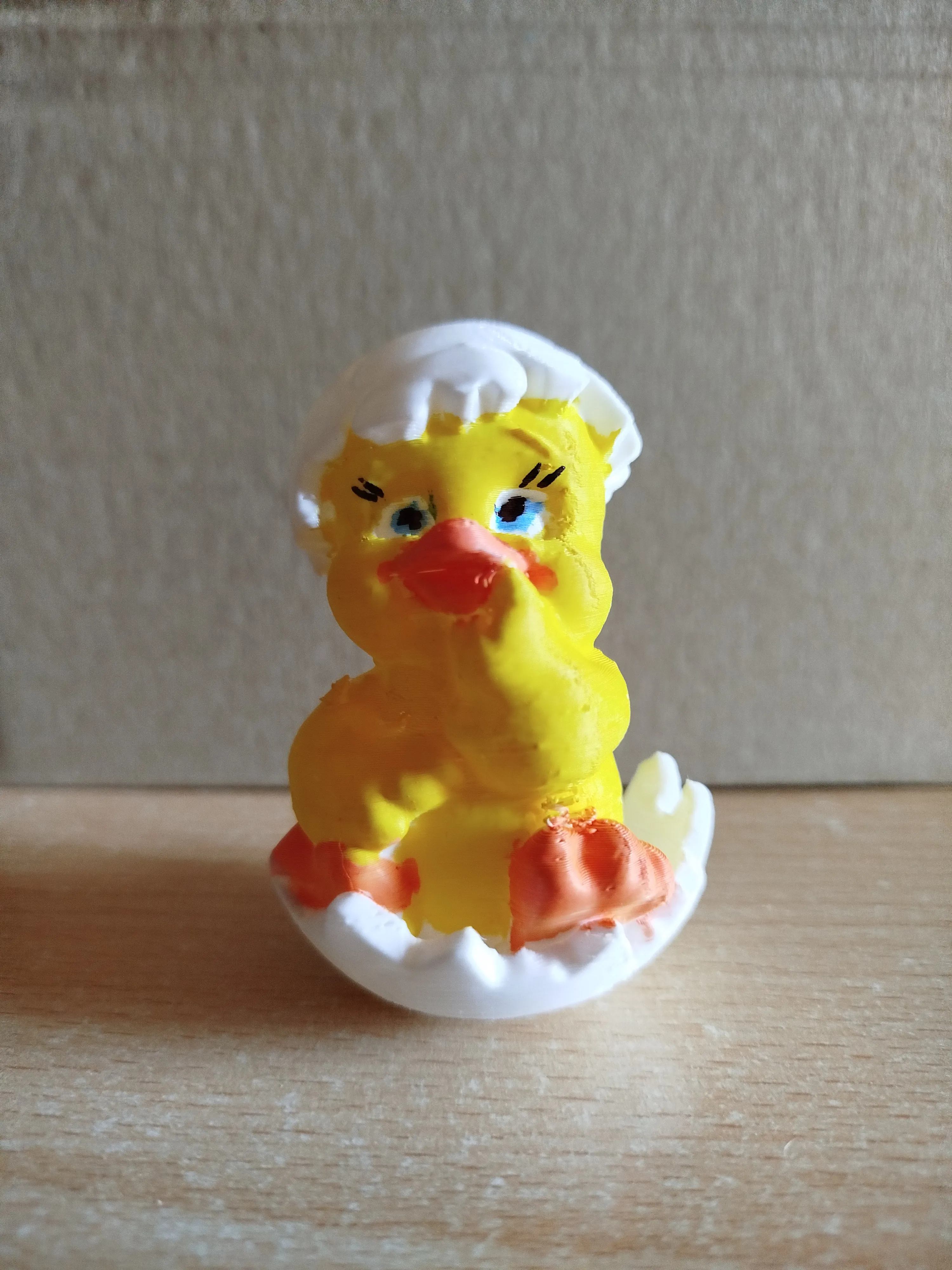 Free Characters & Creatures STL Download - Easter cute chicken in a ...