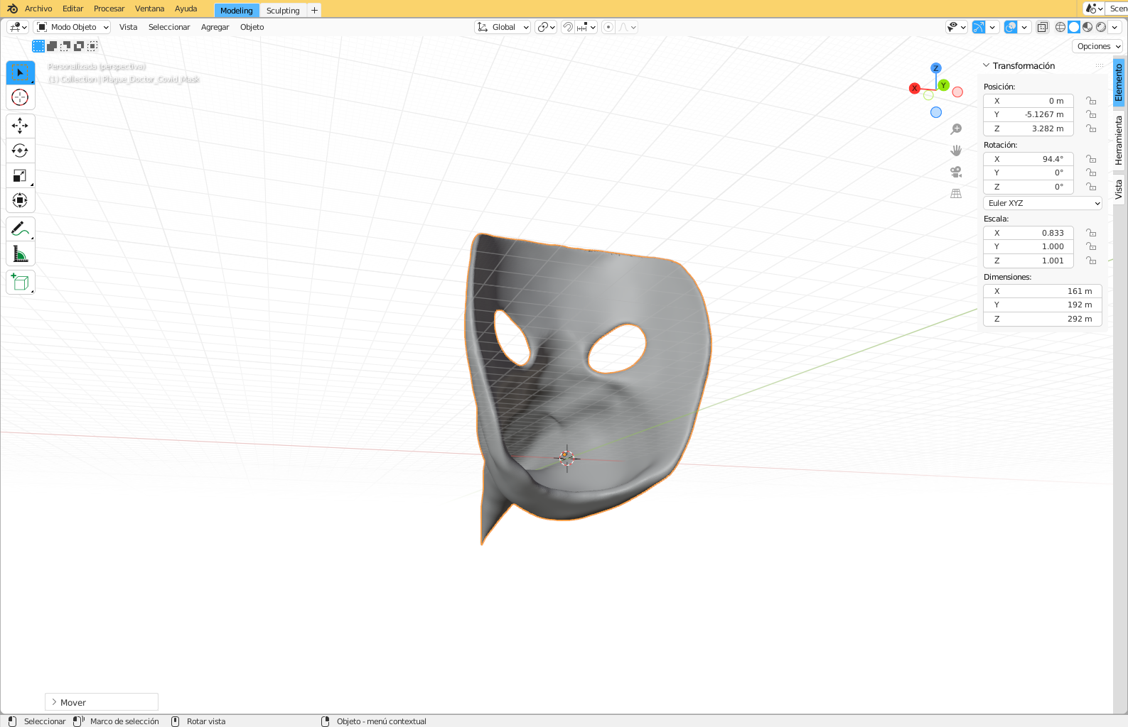 Mascara del Doctor de La Peste SCP-049 | 3D models download | Creality ...