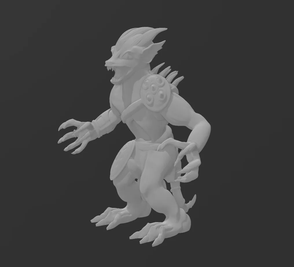 Characters & Creatures STL Download - monster figureby Mr3DBeast