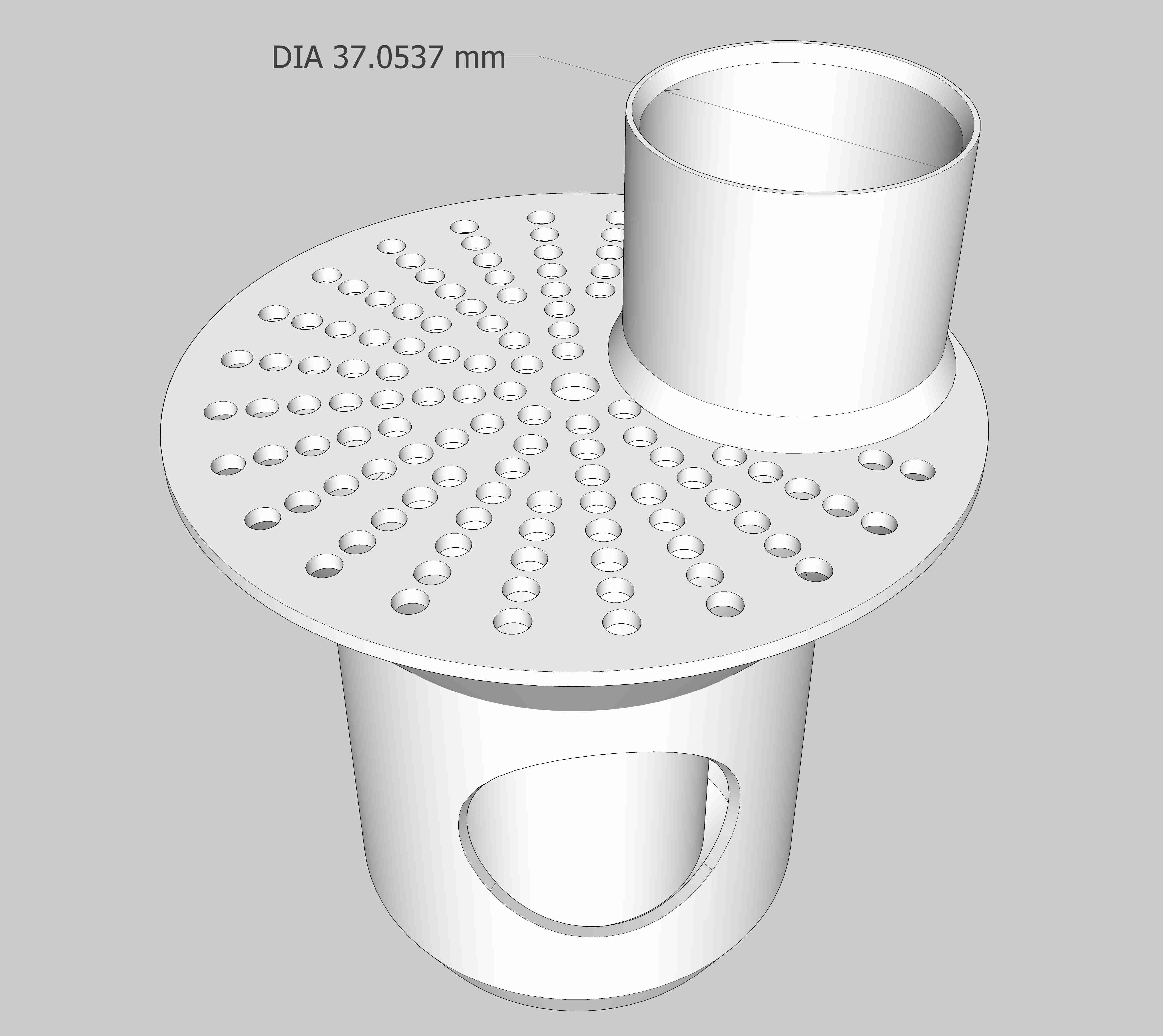 WASTE DRAINS ANTI-ODOR FLOOR DRAIN( NO SUPPORT NEEDED) | 3D models ...