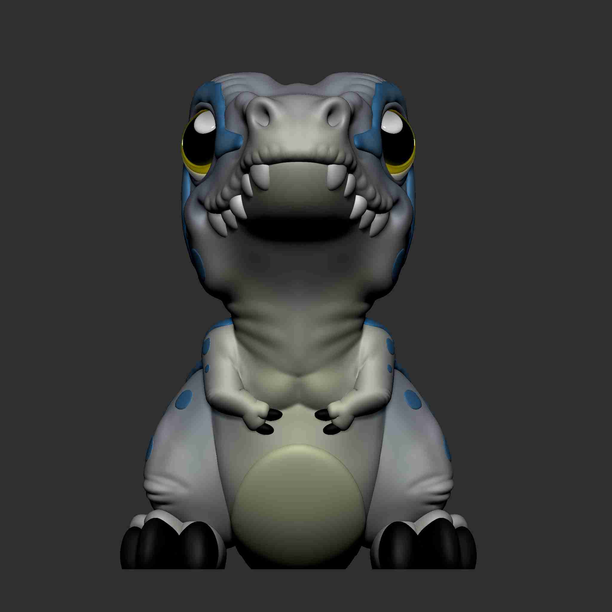 CUTE VELOCIRAPTOR | 3D models download | Creality Cloud