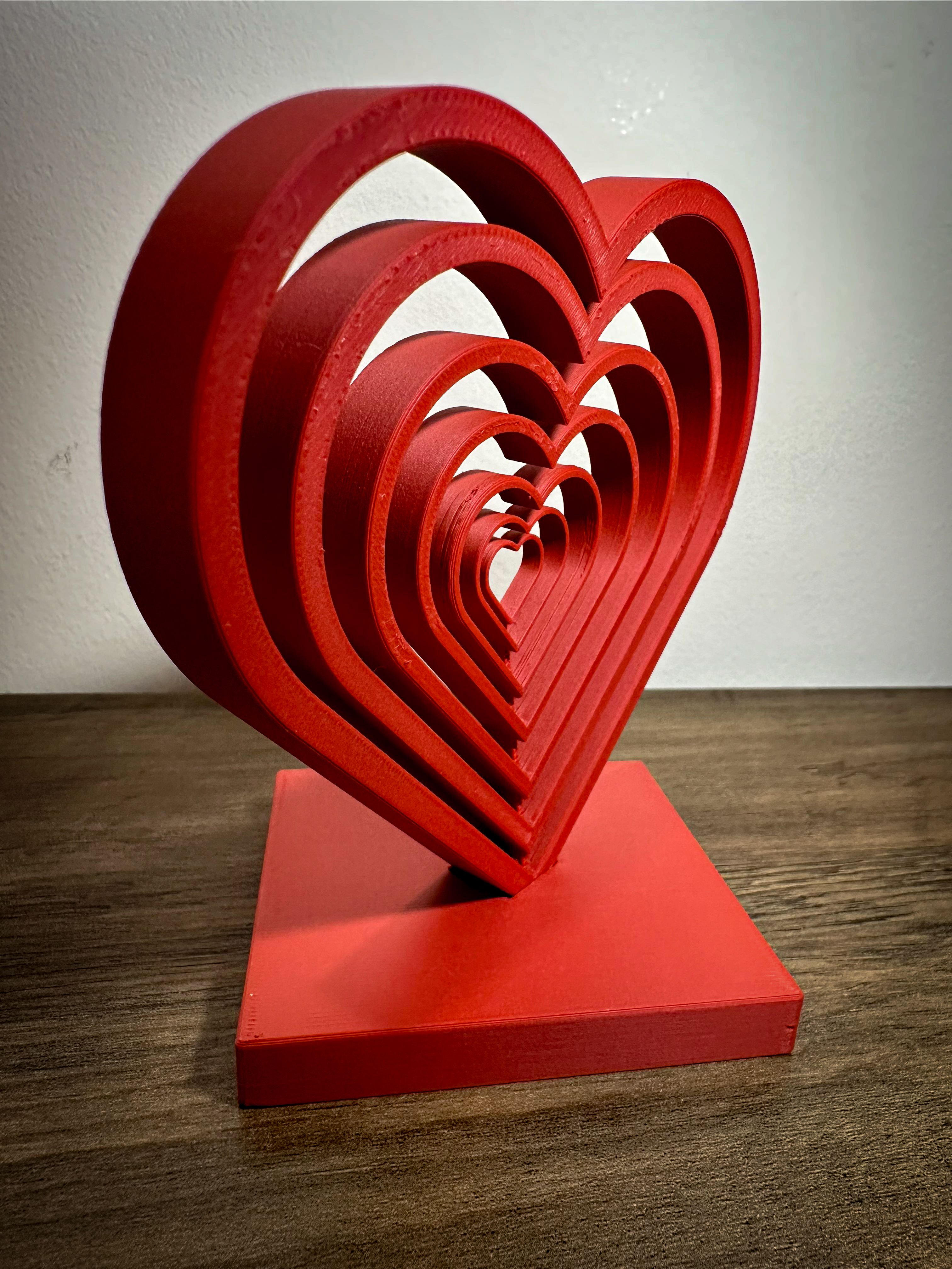 Concentric Heart | 3D models download | Creality Cloud
