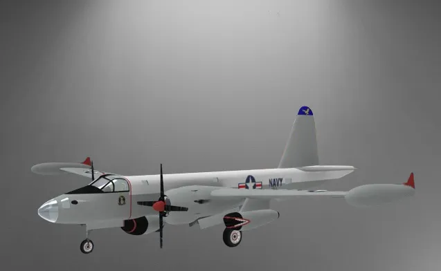 Drones & Aircraft STL Download - Lockheed P-2 Neptune STLby Applin 3D ...