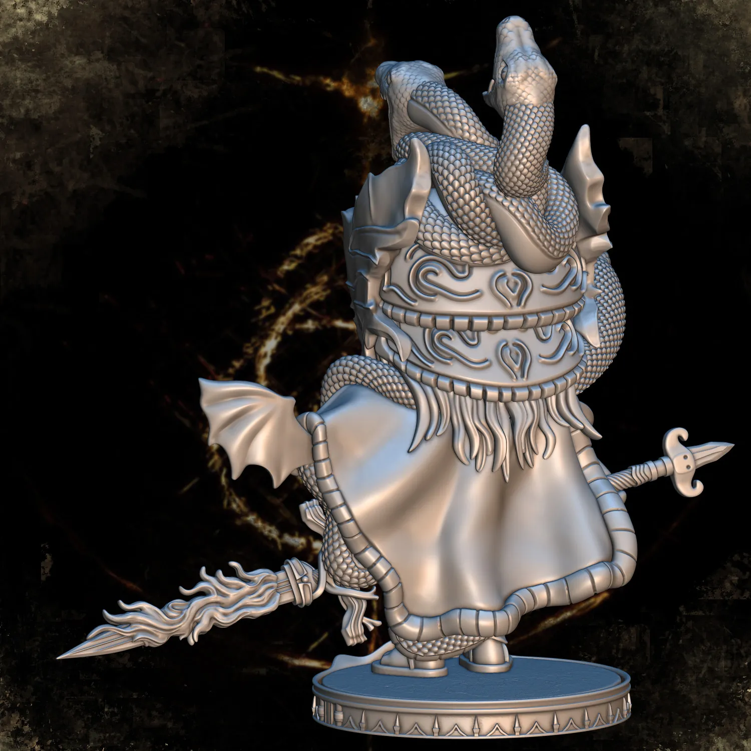 Characters & Creatures STL Download - Messmer chibi - Guilhermep.art